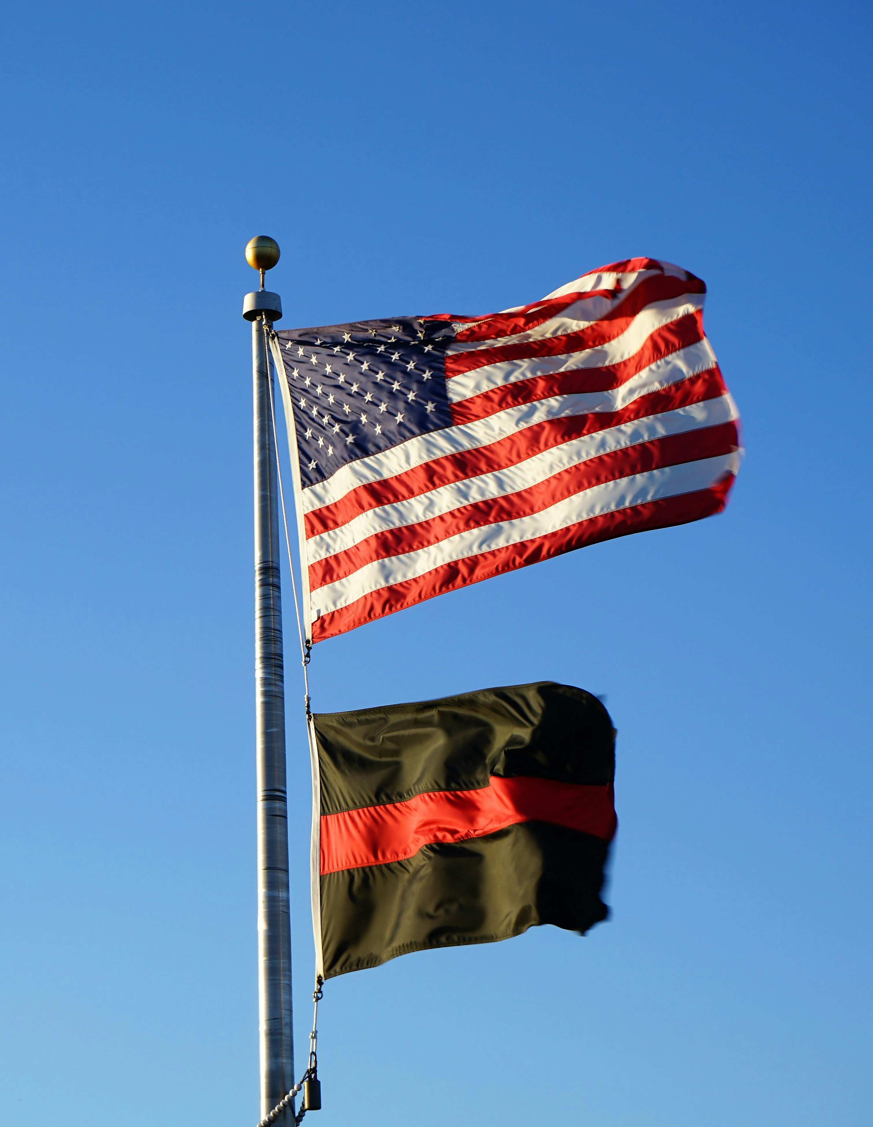 Us a flag on pole during daytime photo – Free Gloucester county Image ...