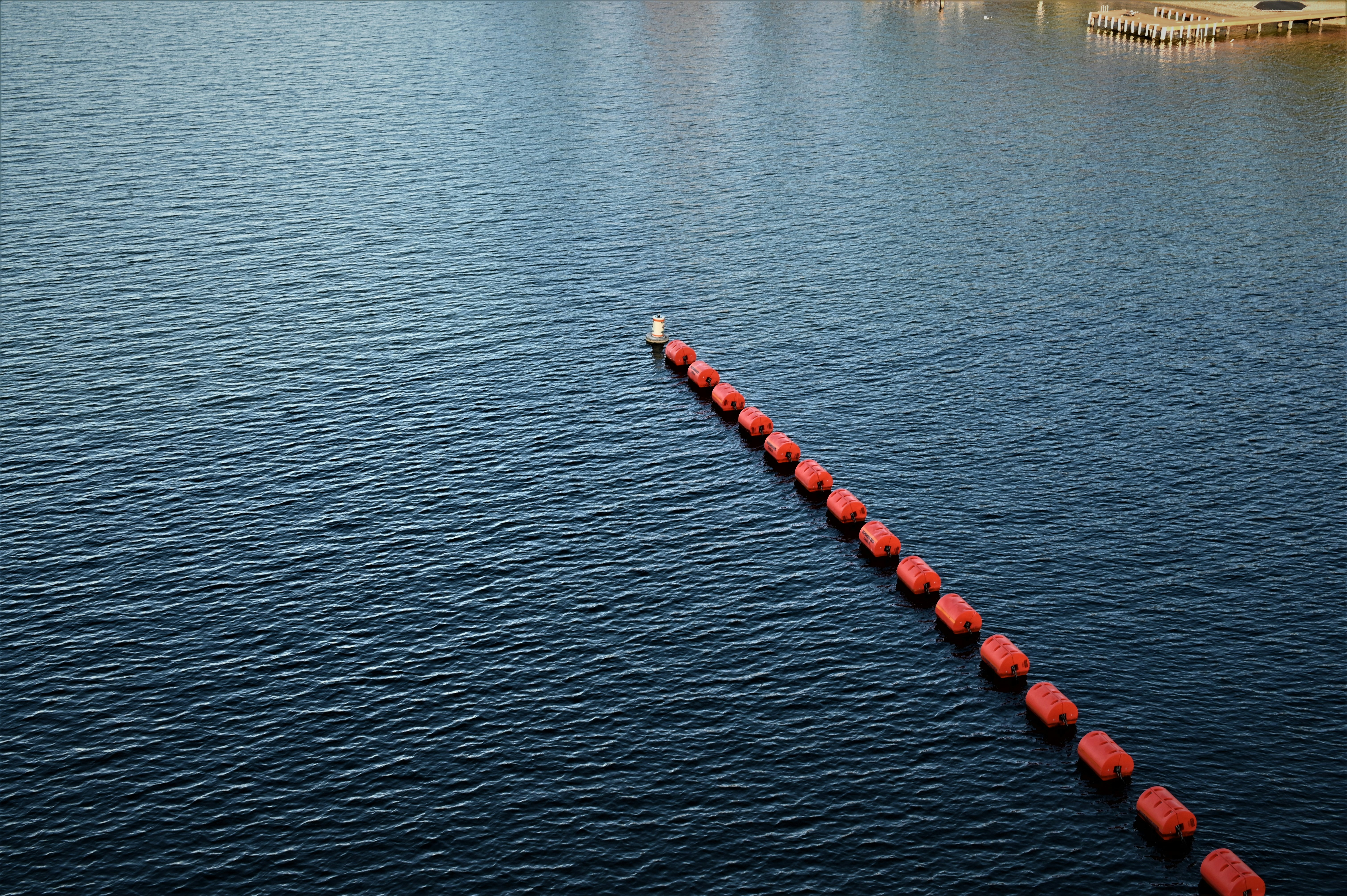 Red and white fishing rod on body of water photo – Free Usa Image on ...