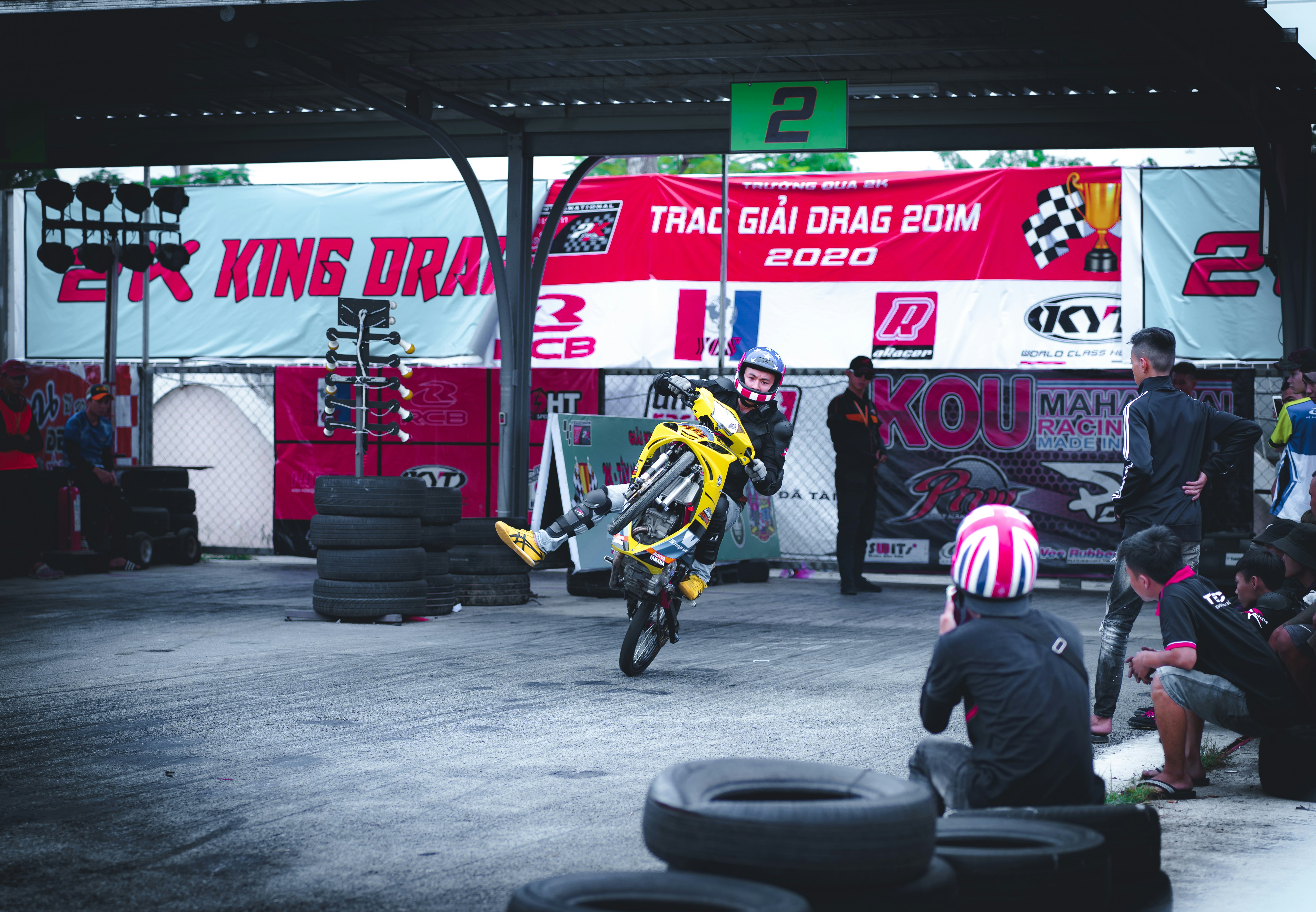 Thrilling Motorcycle Stunt Showdown
