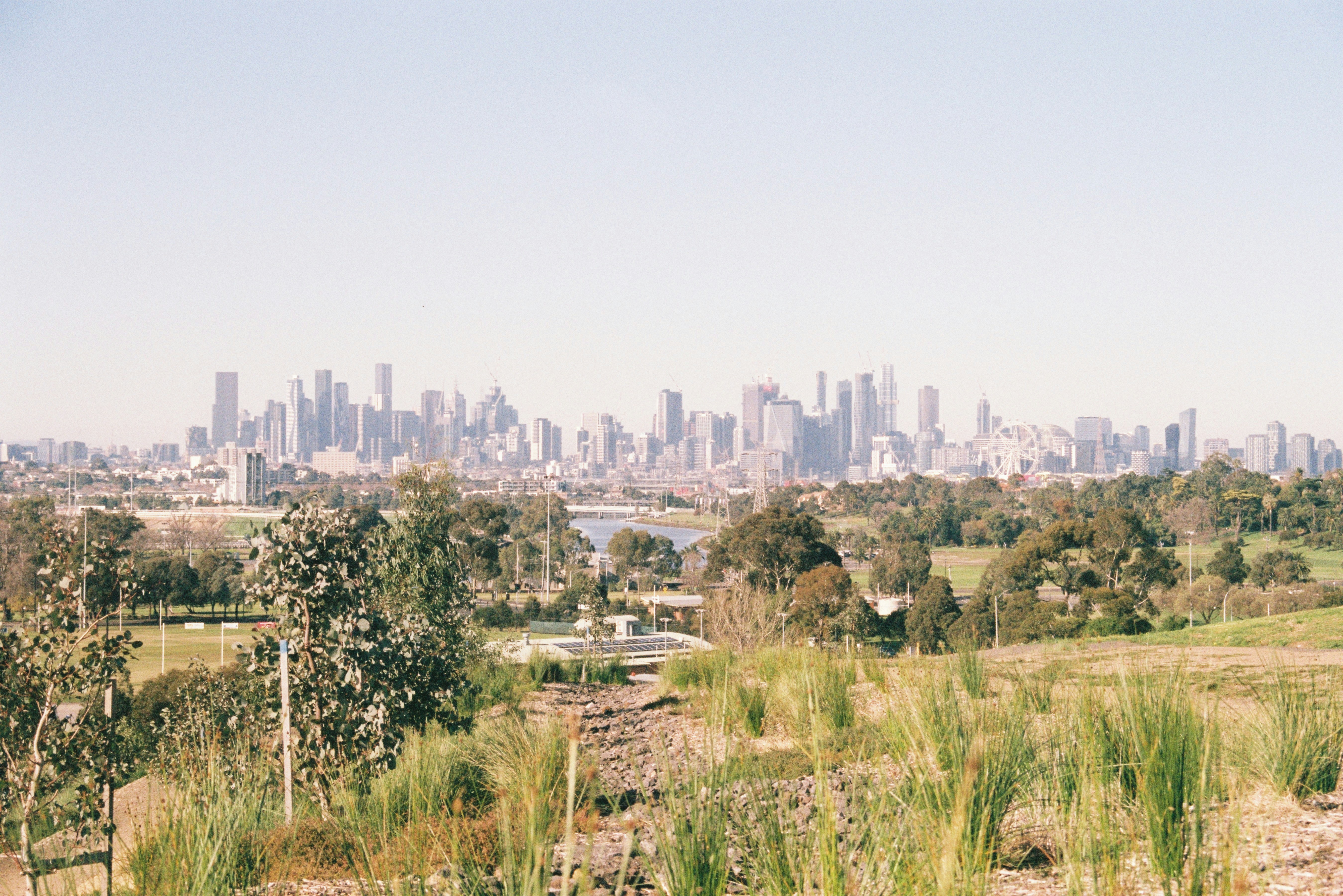 Green grass field near city buildings during daytime photo – Free ...
