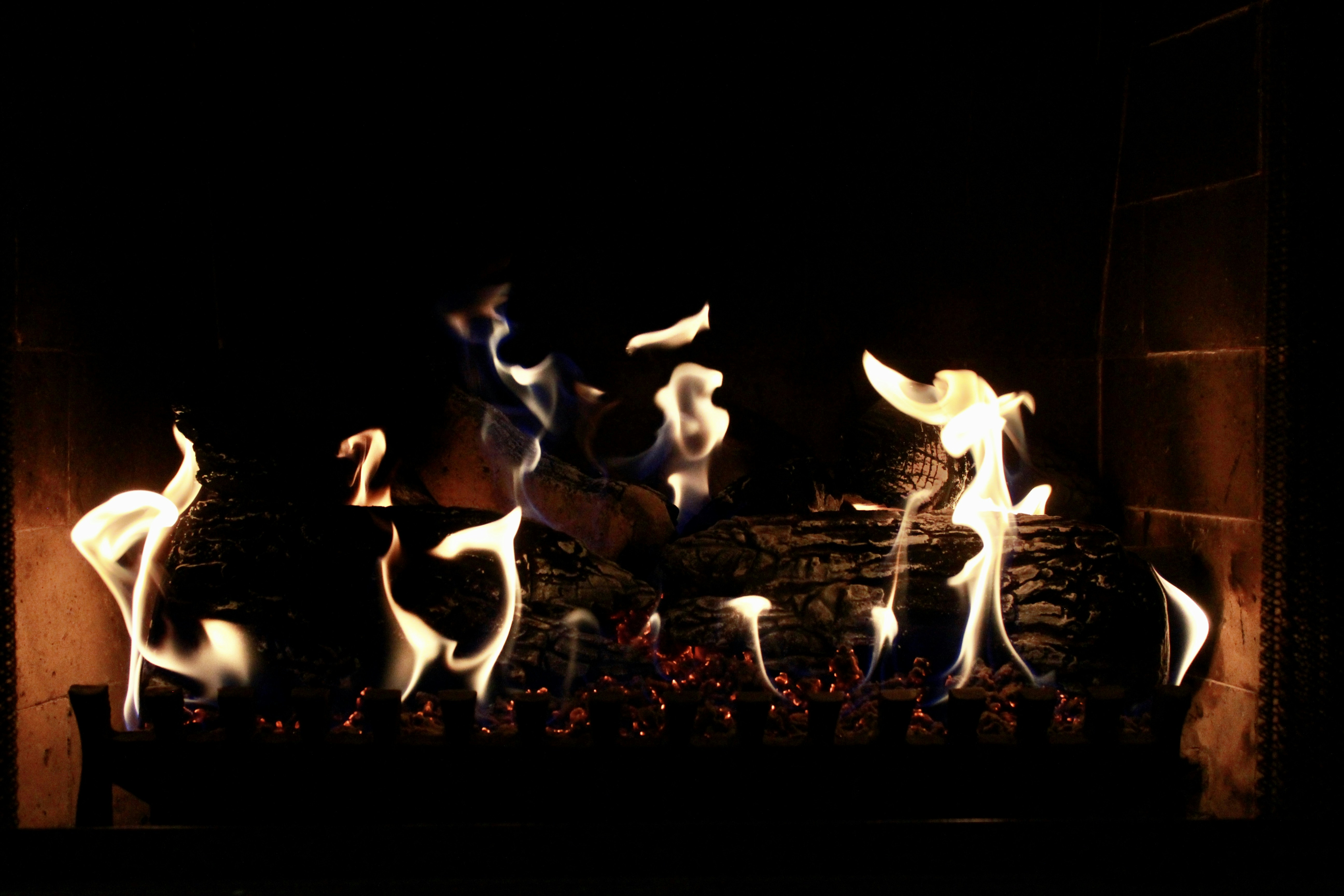 Whispering Flames: Ember Glow in a Quiet Hearth