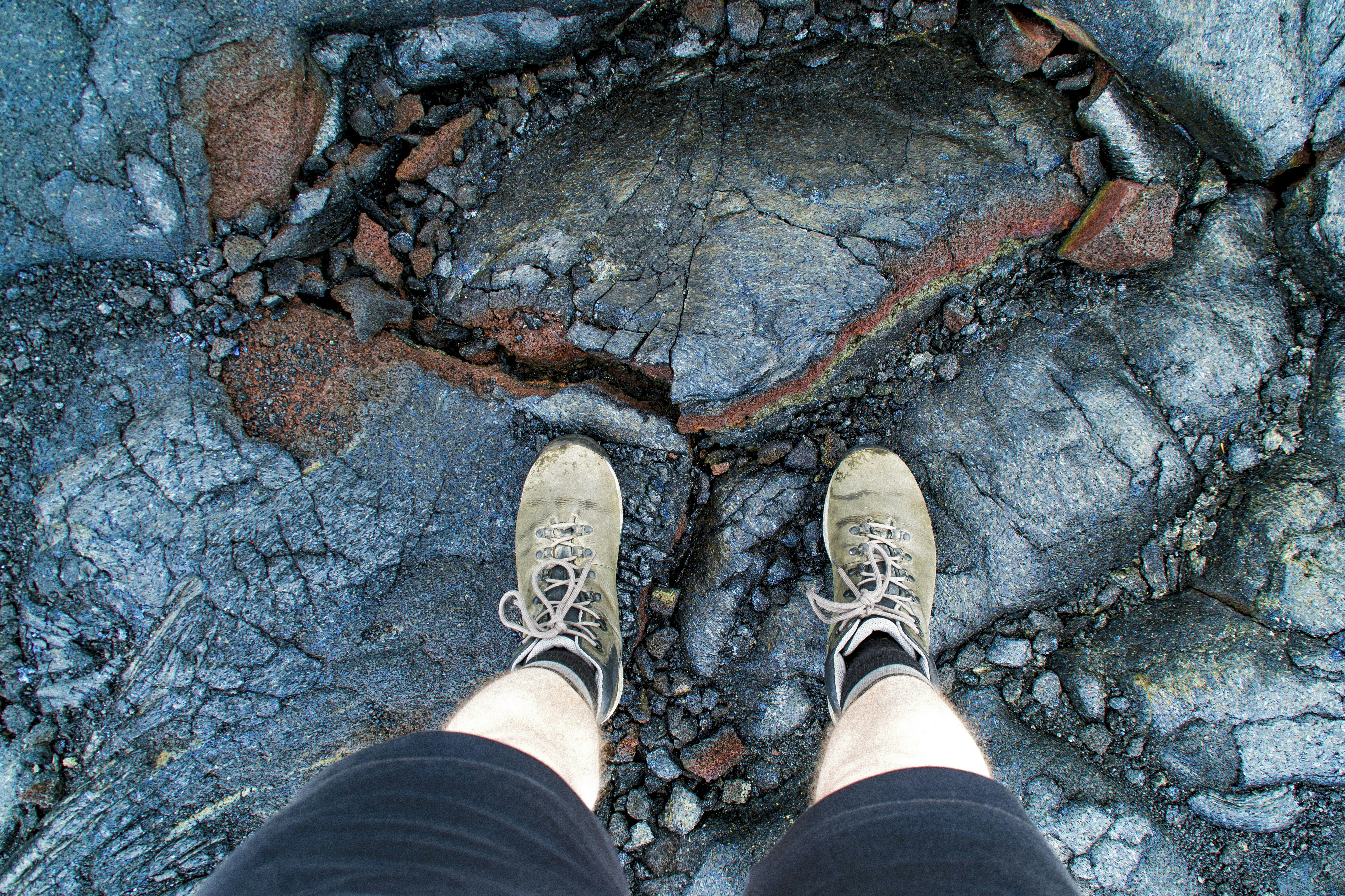 Trekking on Volcanic Terrain