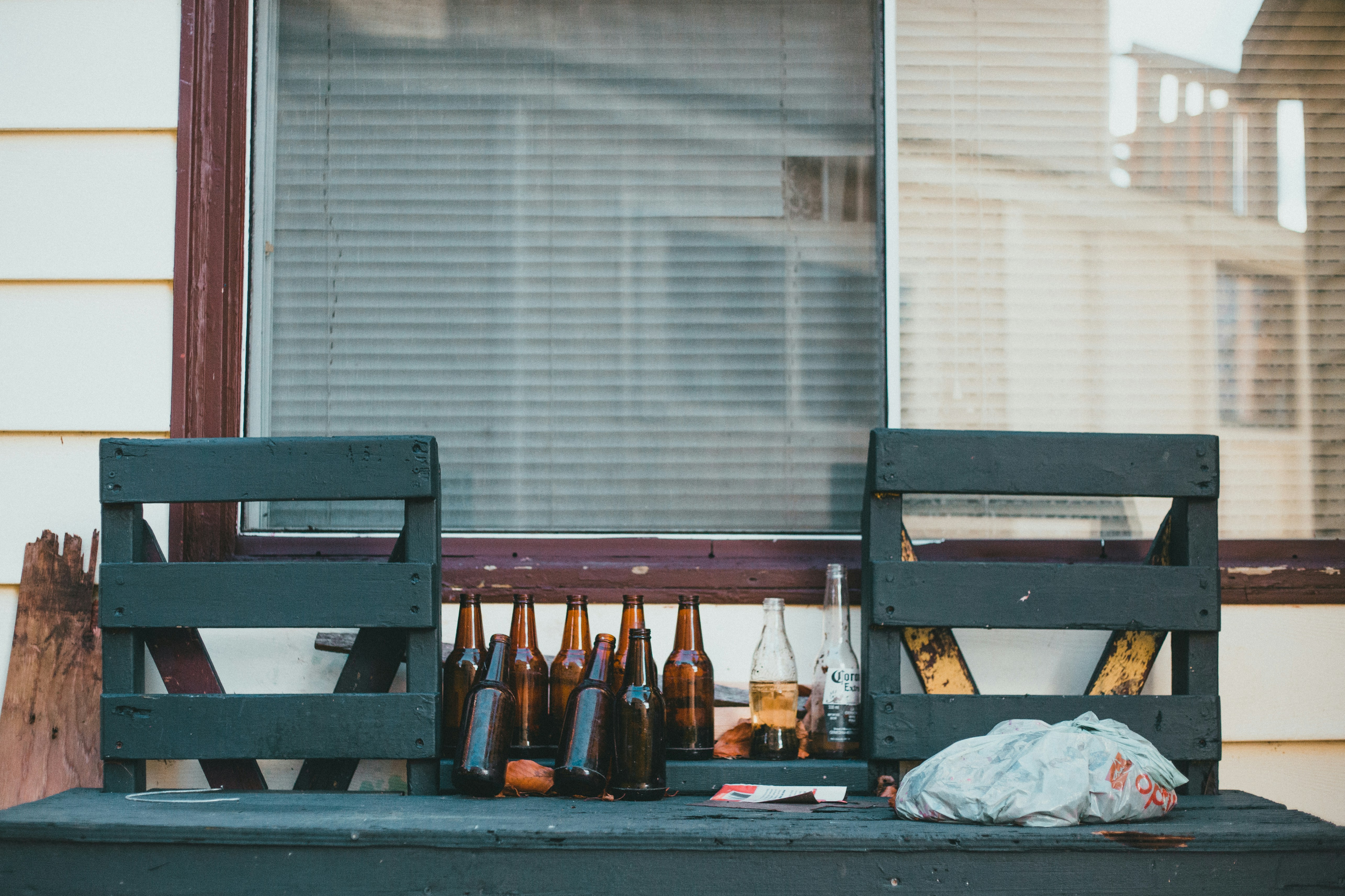 Backyard Ale Mission: Bottles on a Quiet Porch