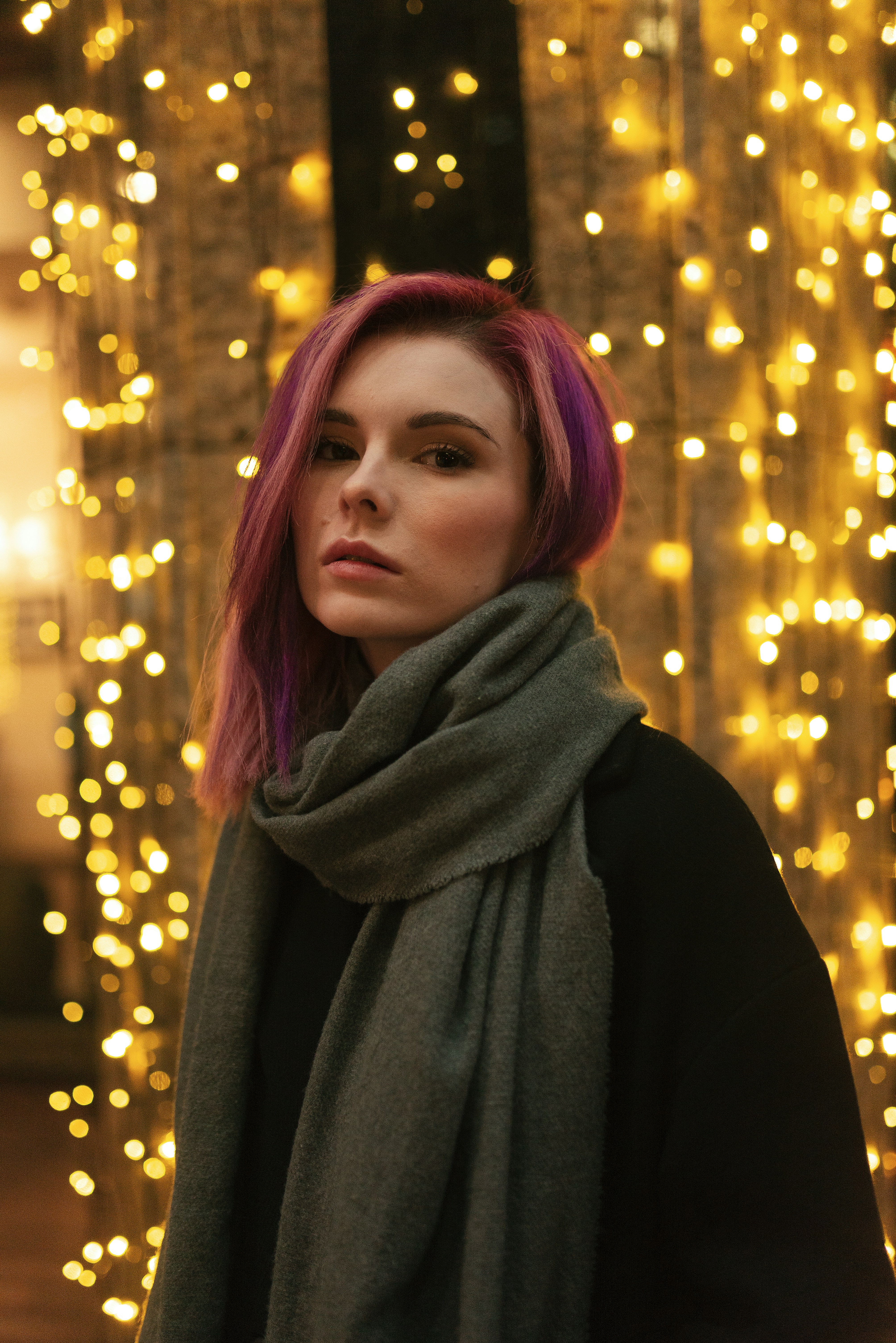Gemma Styles Purple Hair