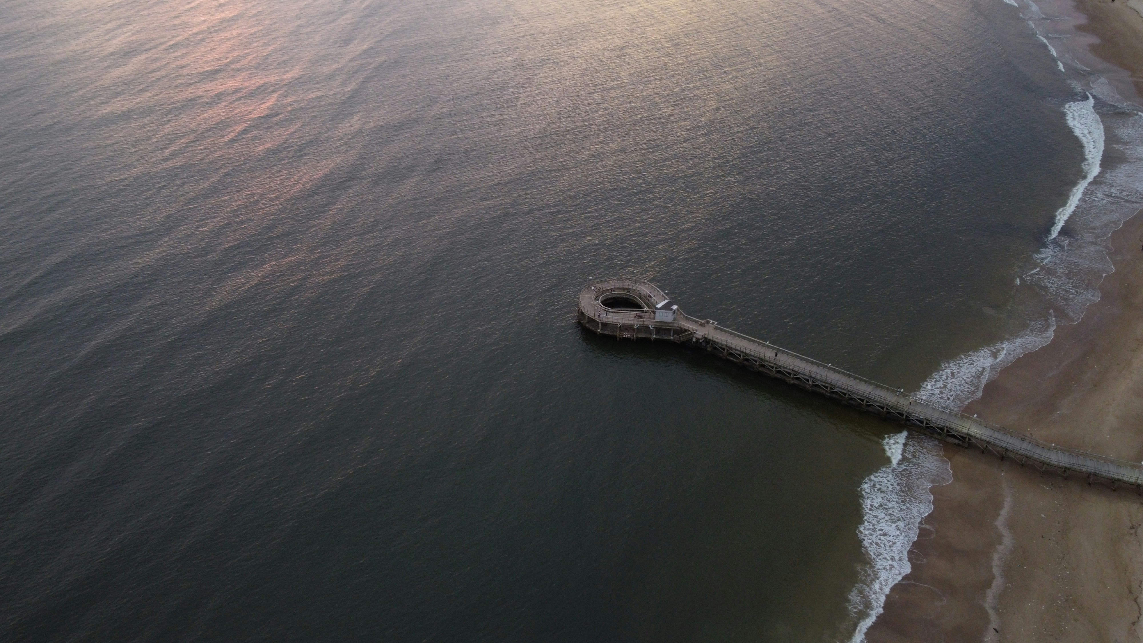Serpentine Pier at Dusk