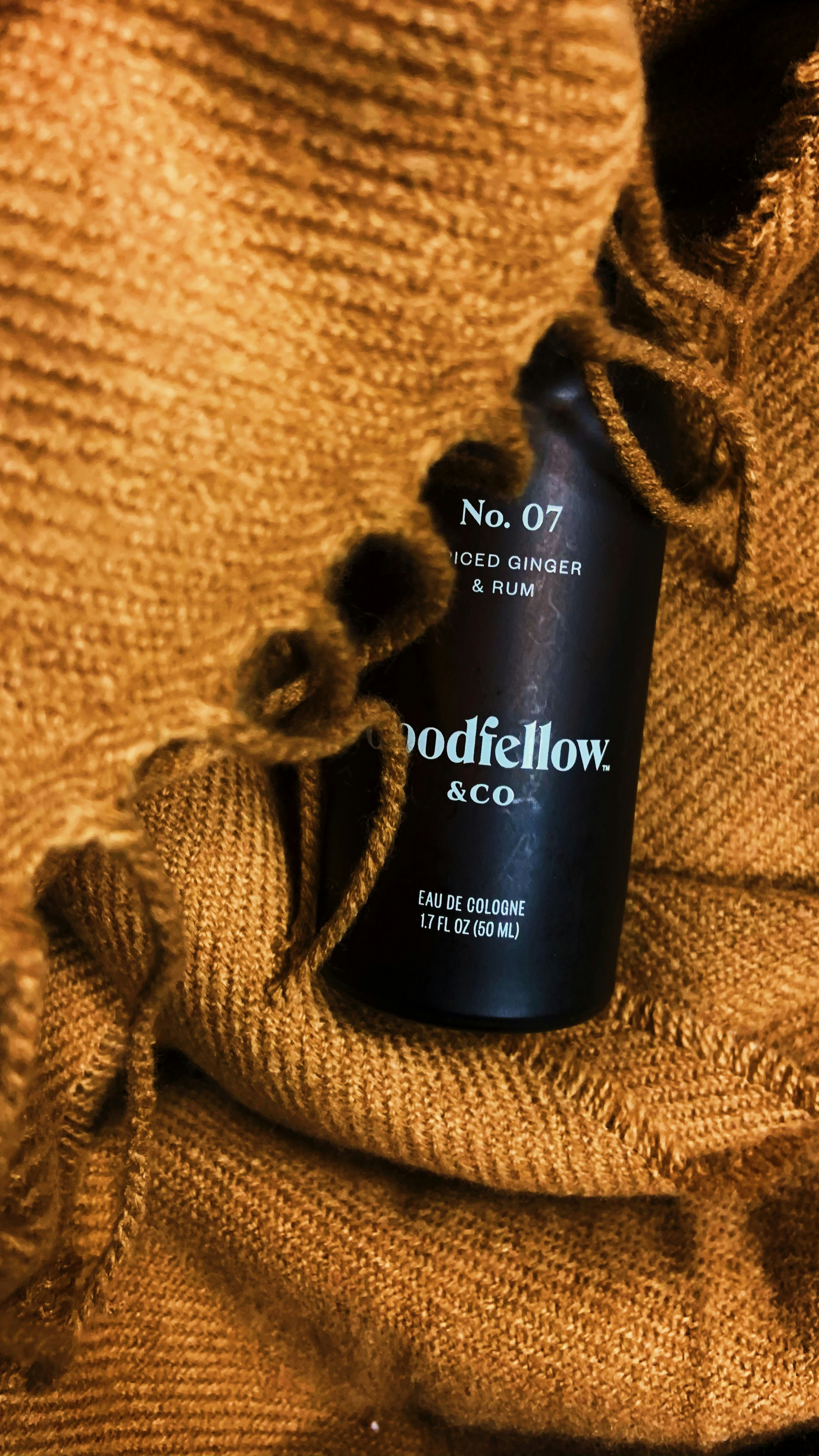 This photo is from a series of photos that I put together for Target's Goodfellow & Co. "No. 07 Ginger & Rum Cologne"