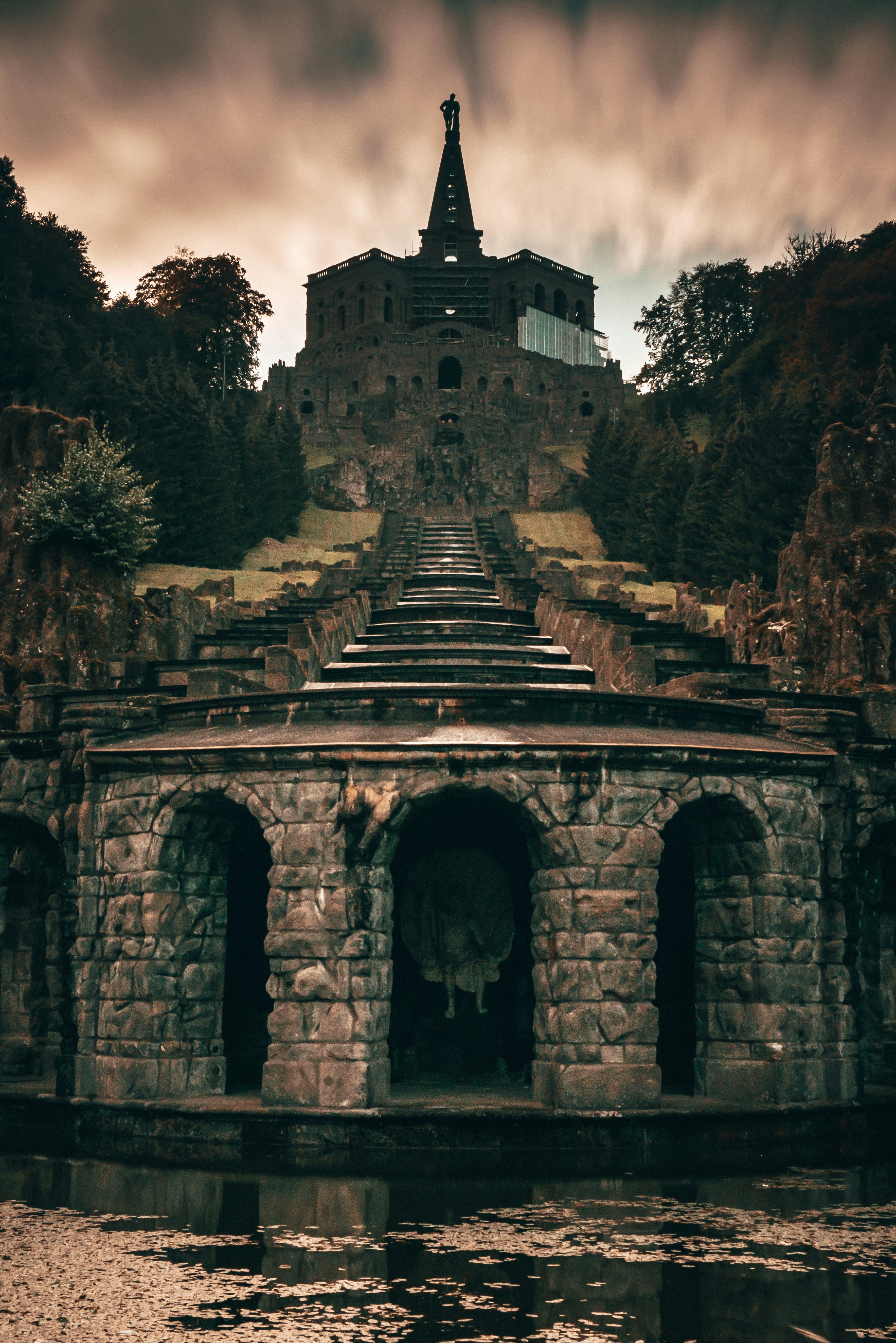 Stairway to the Hilltop Sentinel