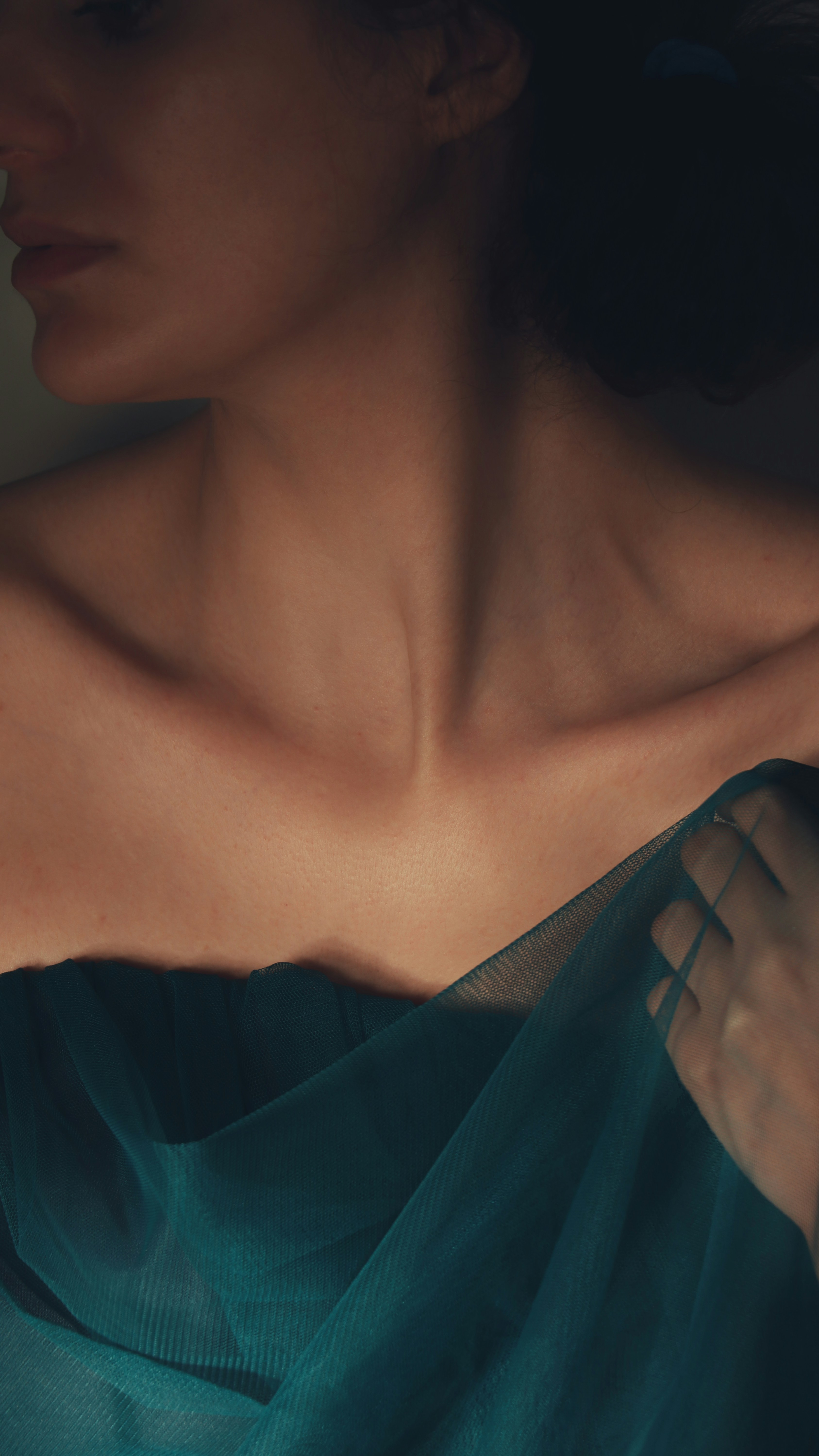 Ethereal Elegance in Teal