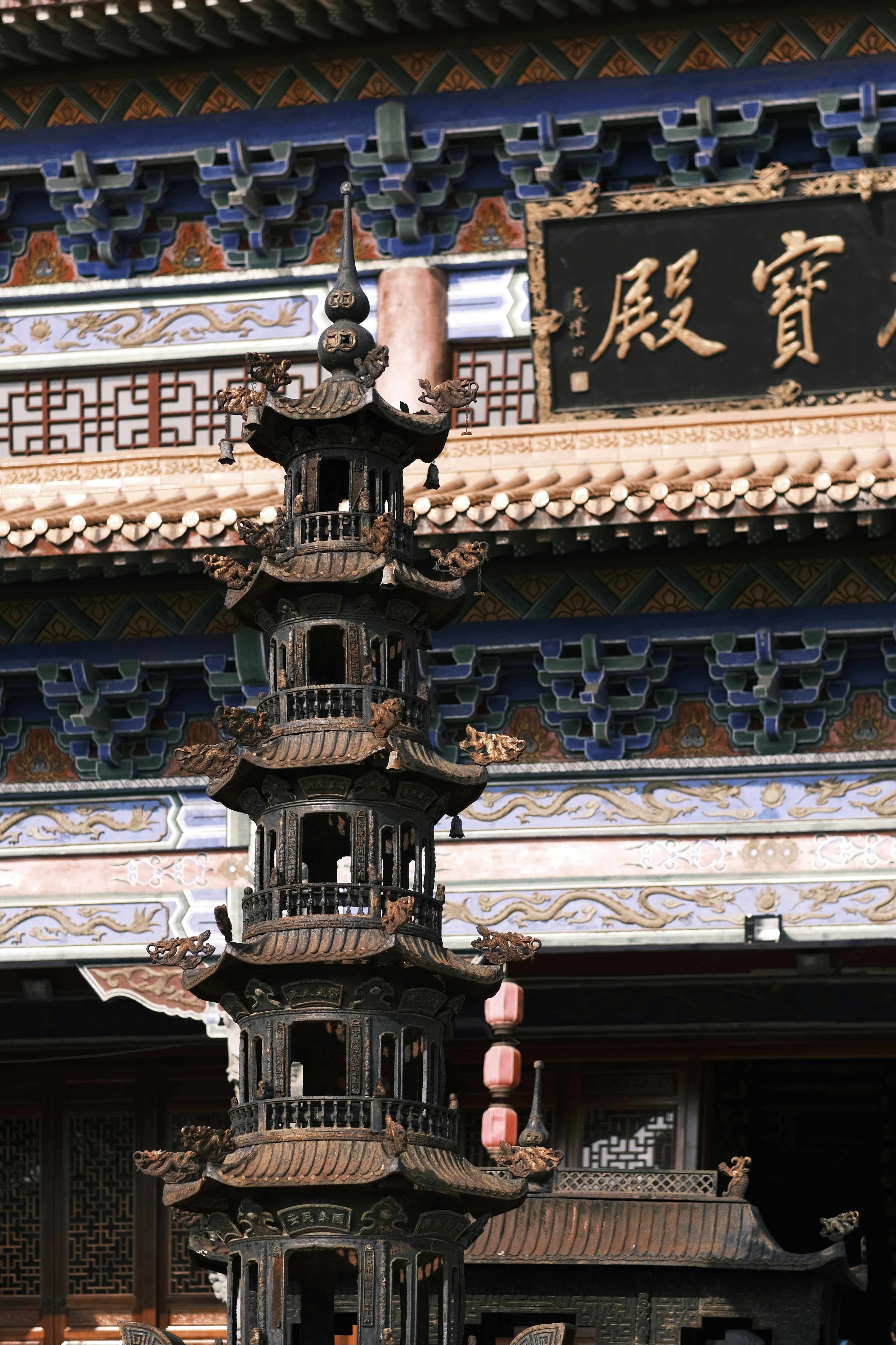 black and brown temple during daytime
