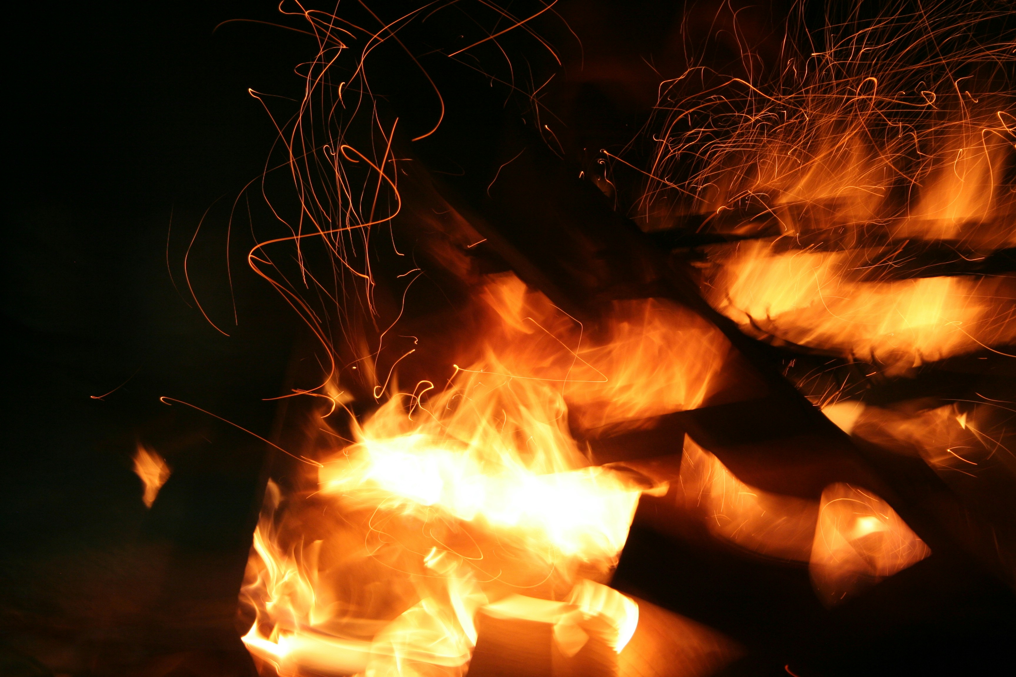 Person holding fire during night time photo – Free Gut rohlstorf Image ...