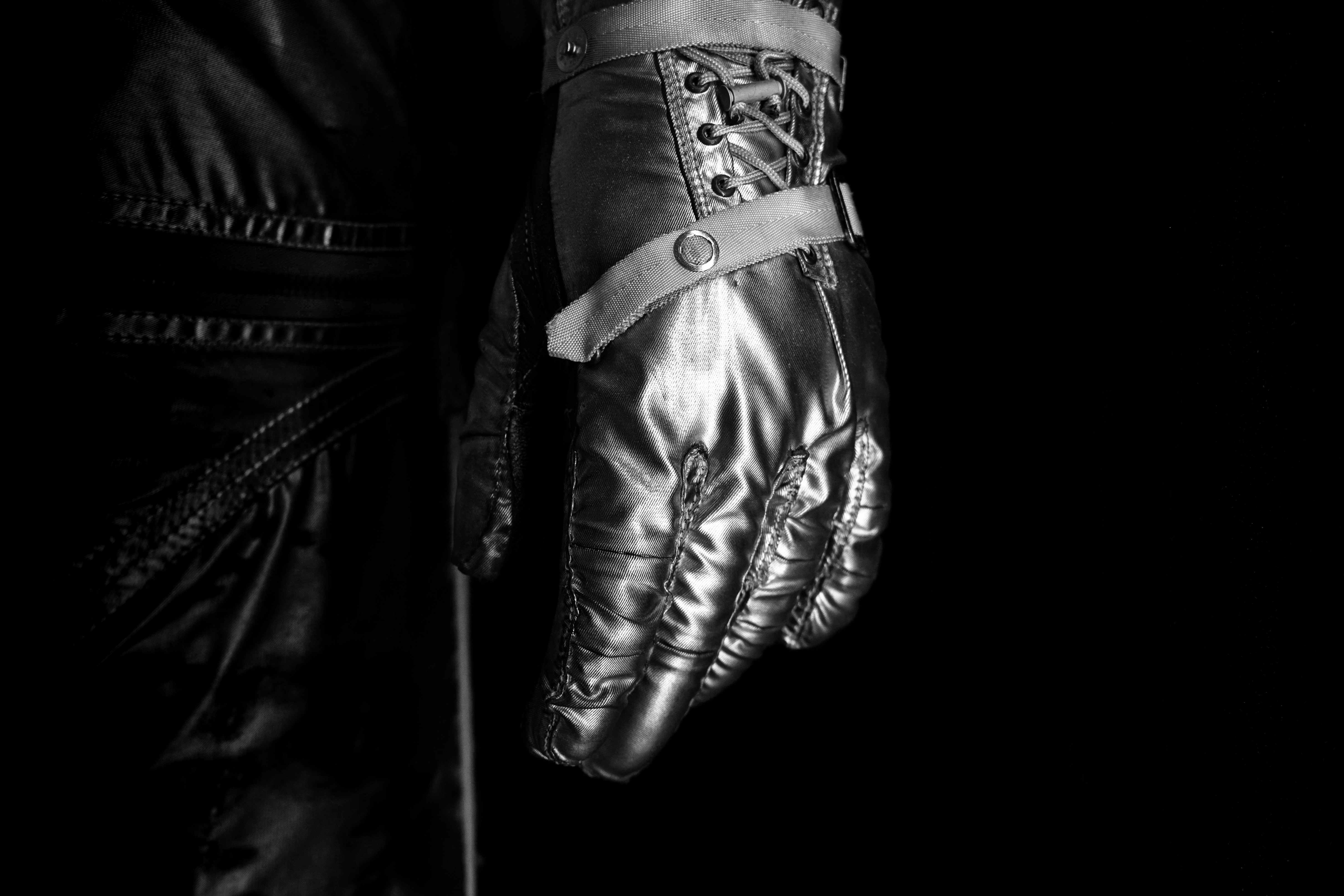 The Artistry of Protection: A Gloved Gesture