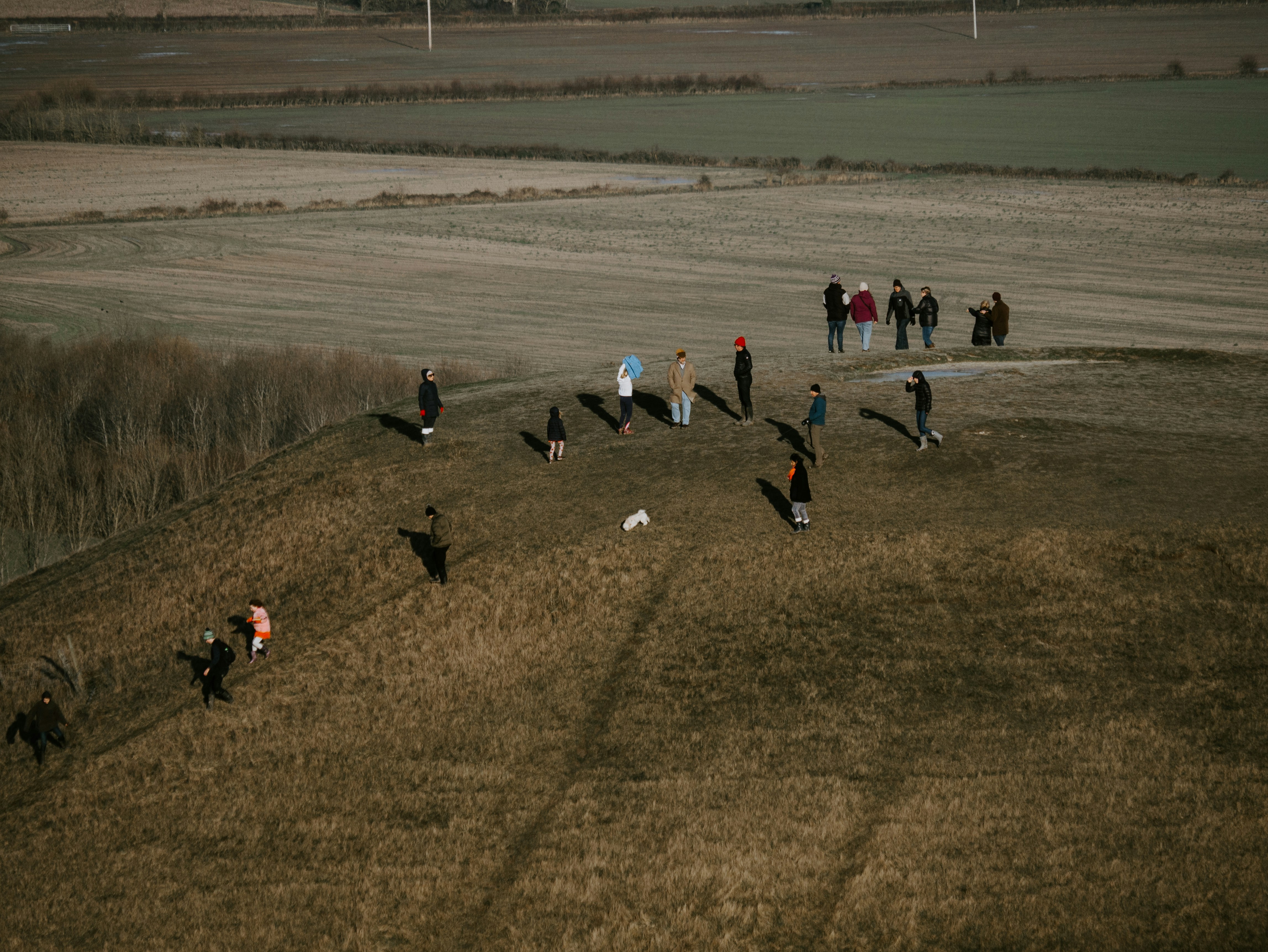 Ridge Walk: A Quiet Procession Across a Wind-Swept Crest