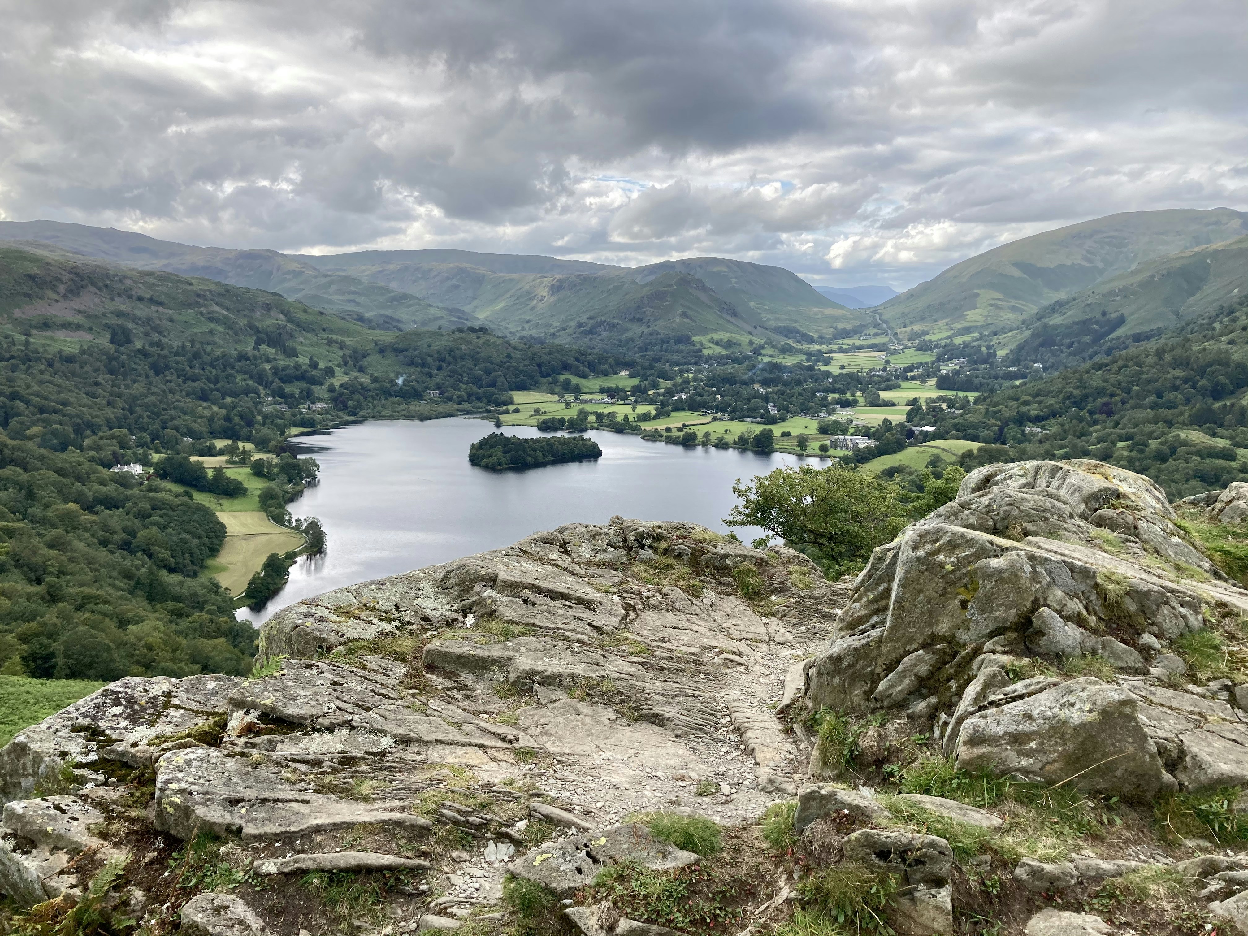 Serenity Over the Lake District