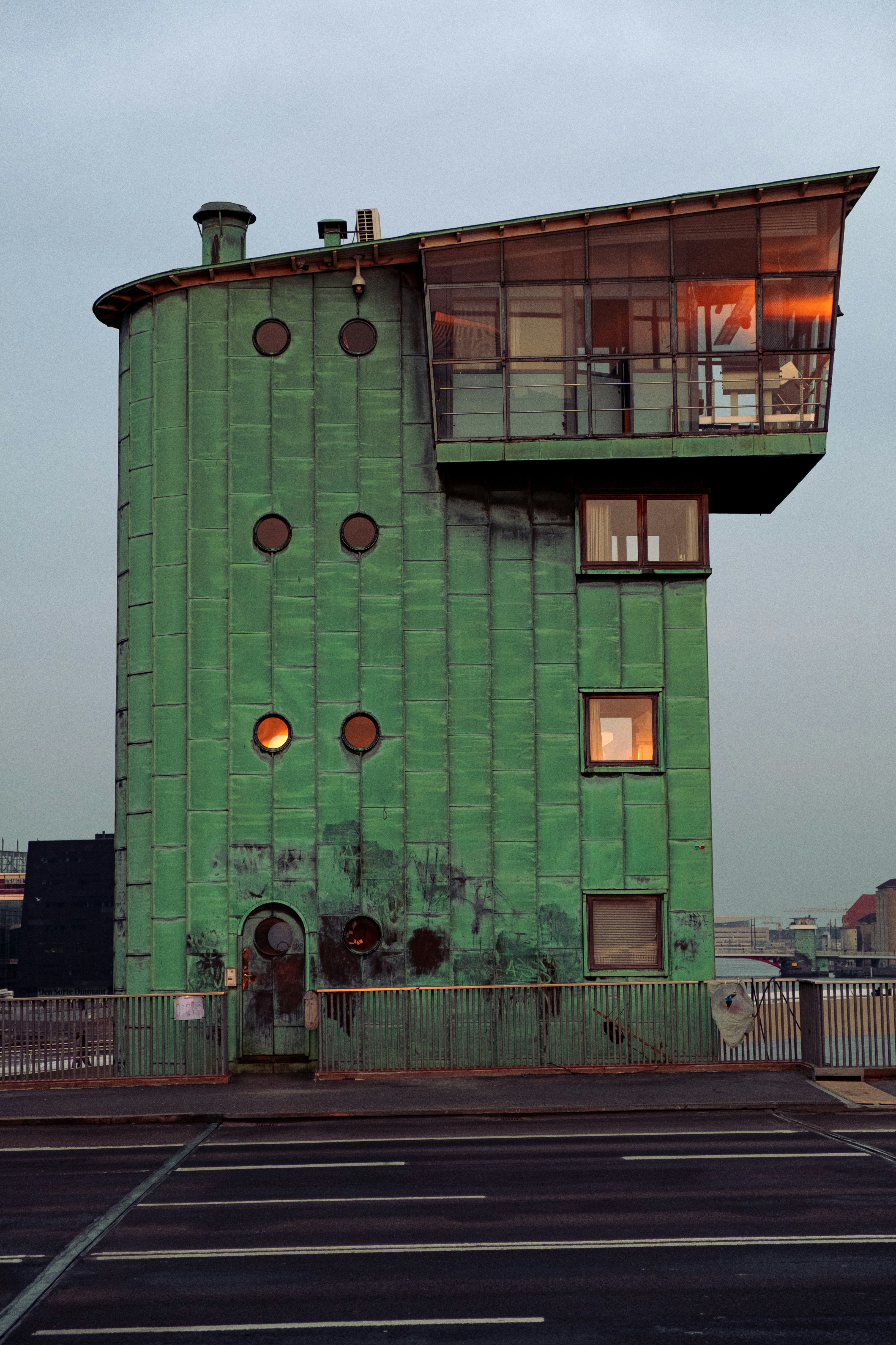 Green concrete building during daytime photo – Free Kopenhagen Image on ...
