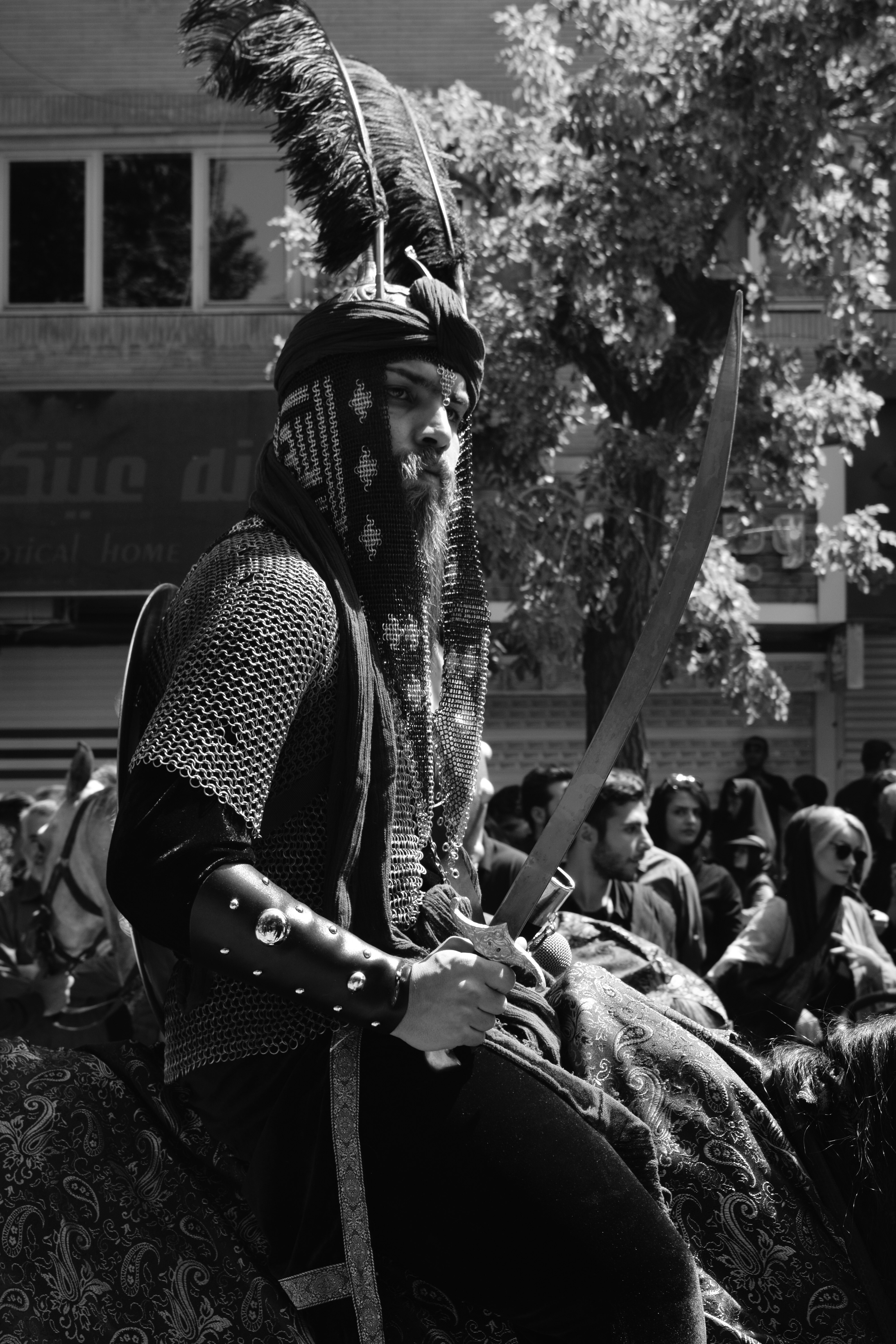 Warrior's Vigil: A Glimpse into Tradition