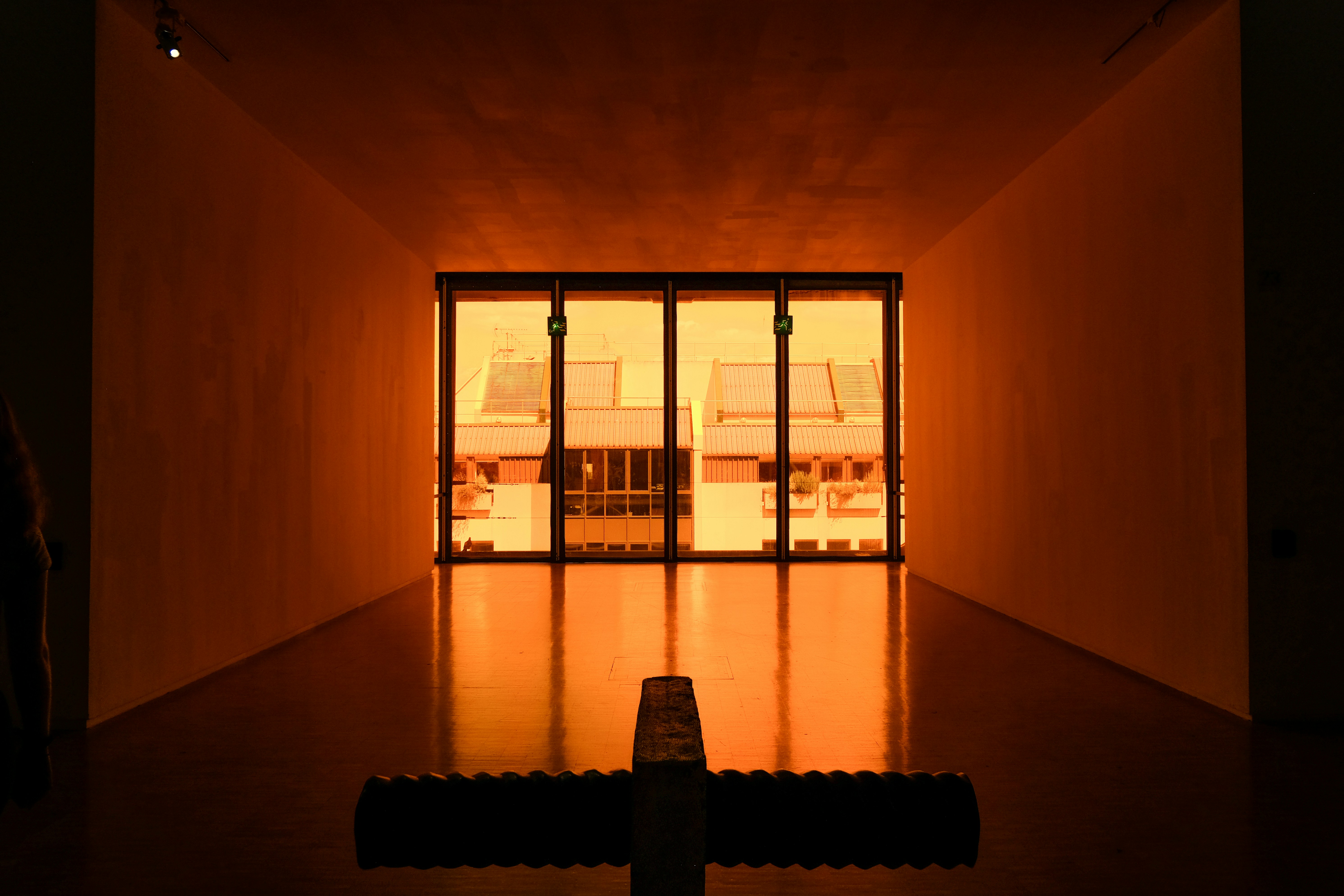 Threshold of Copper Light: The Ember-Hued Gallery at the End of a Quiet Corridor