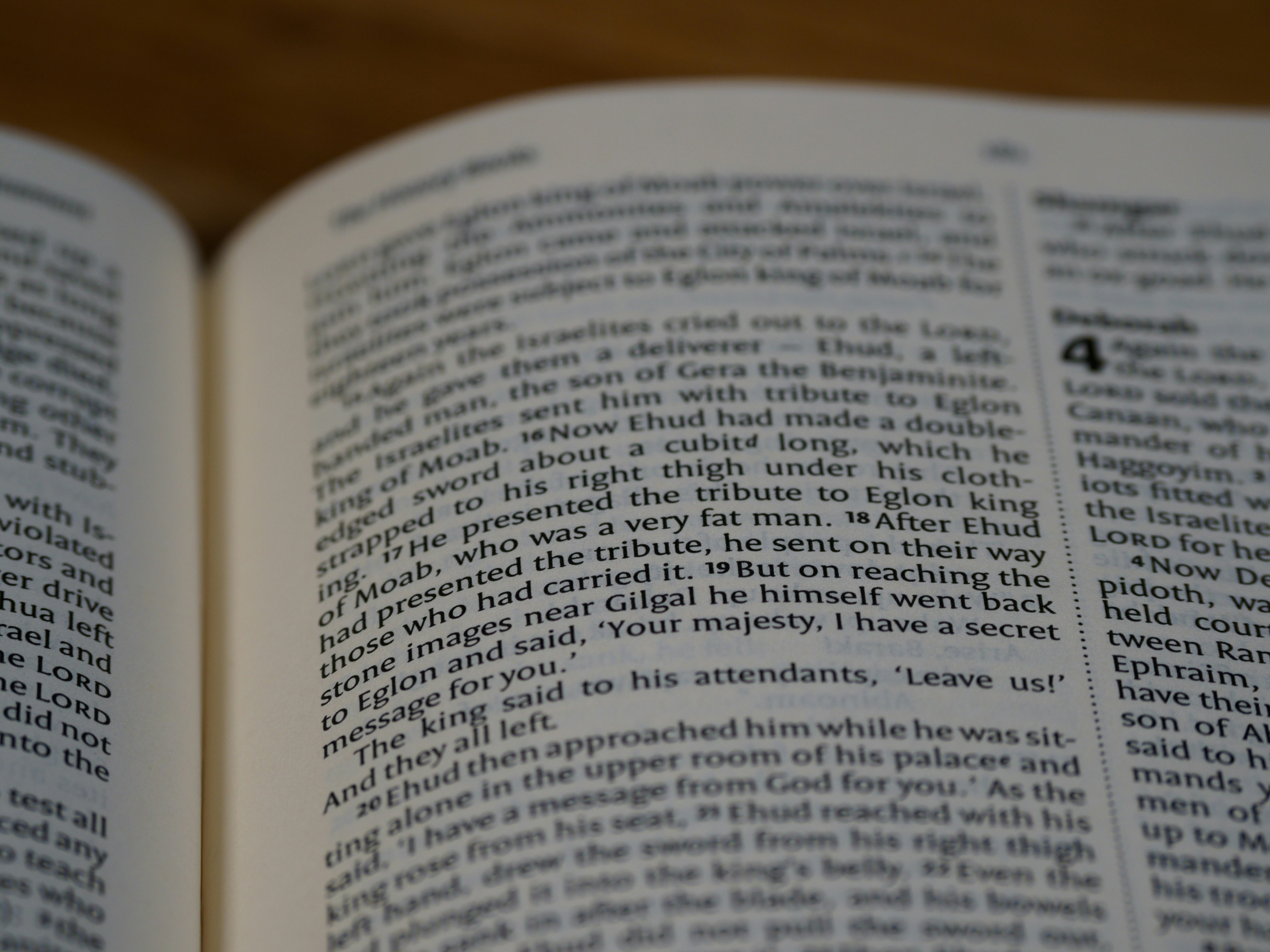 White book page on brown wooden table photo – Free Grey Image on Unsplash