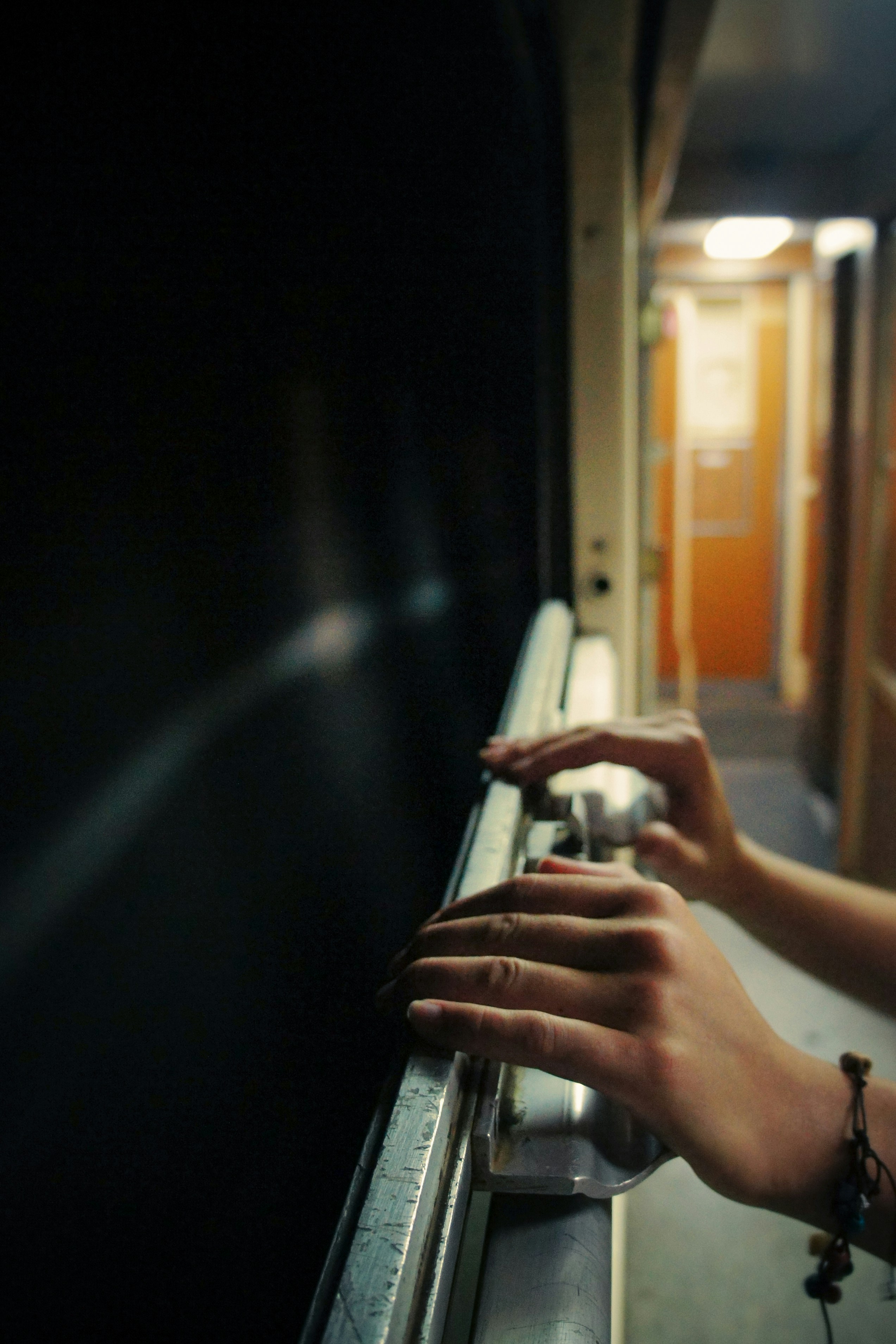 Connected hands