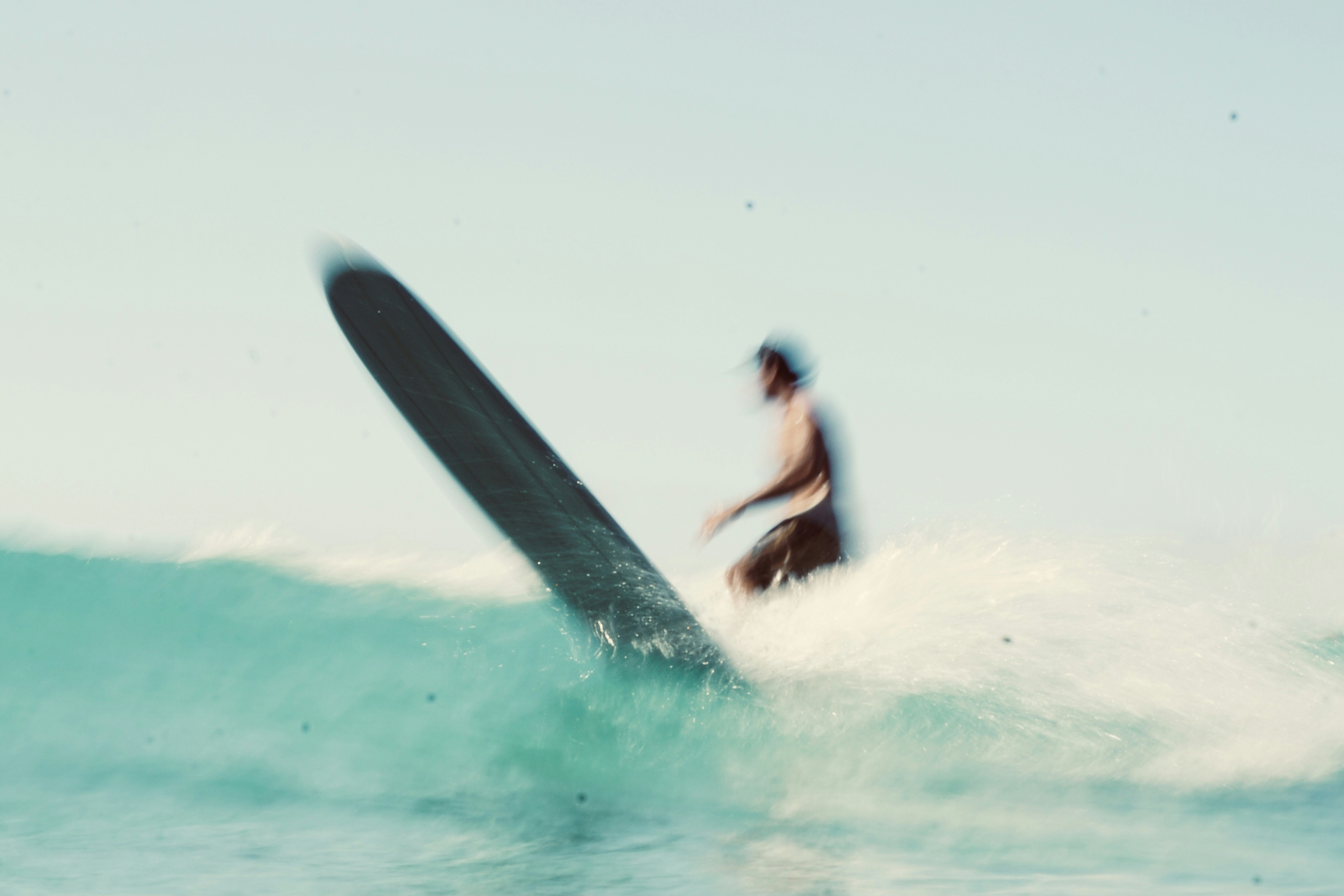 Man in black wet suit surfing on sea waves during daytime photo – Free ...