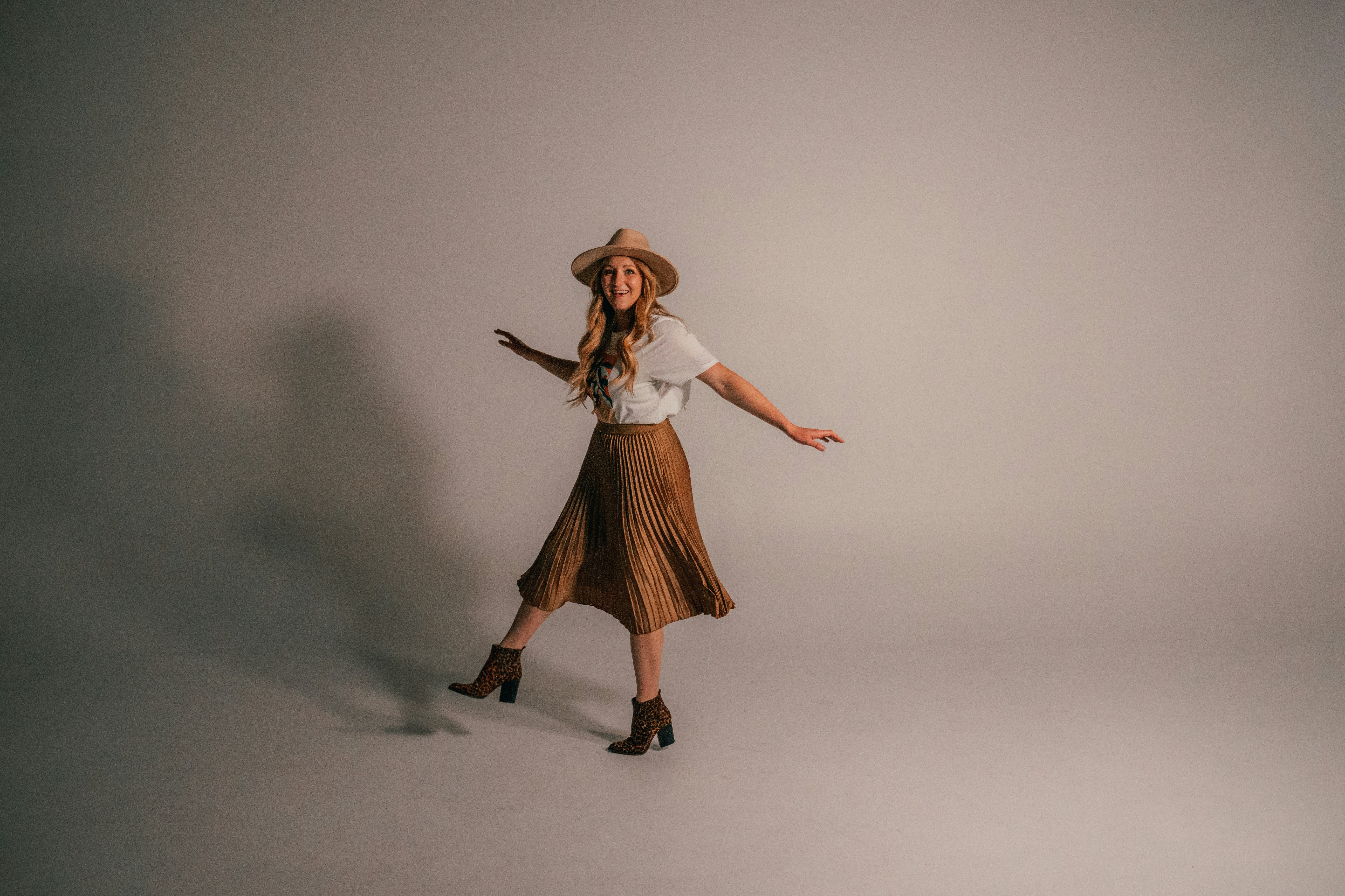 Boho Ballet in a Studio Breeze