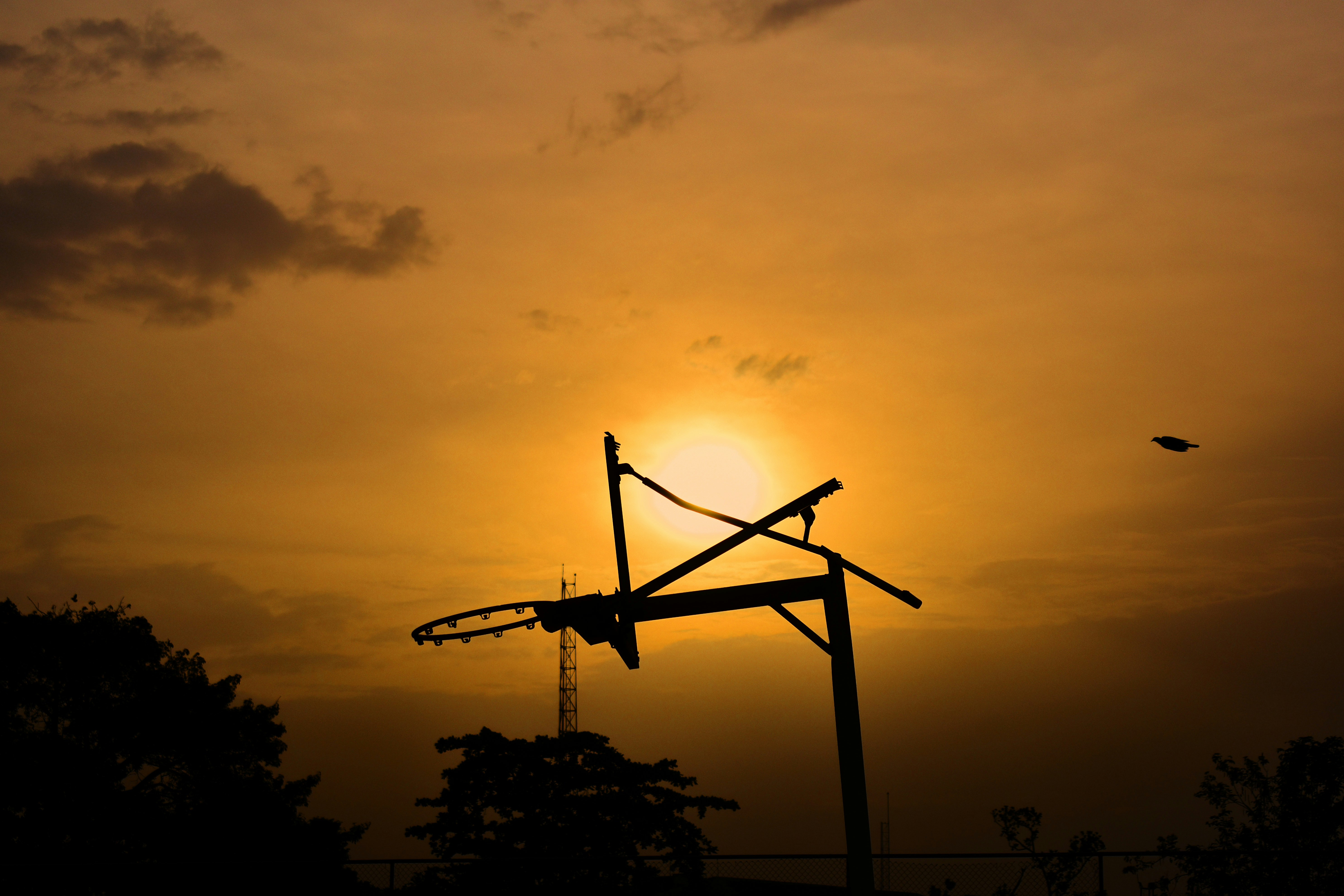 Beautiful sunset.