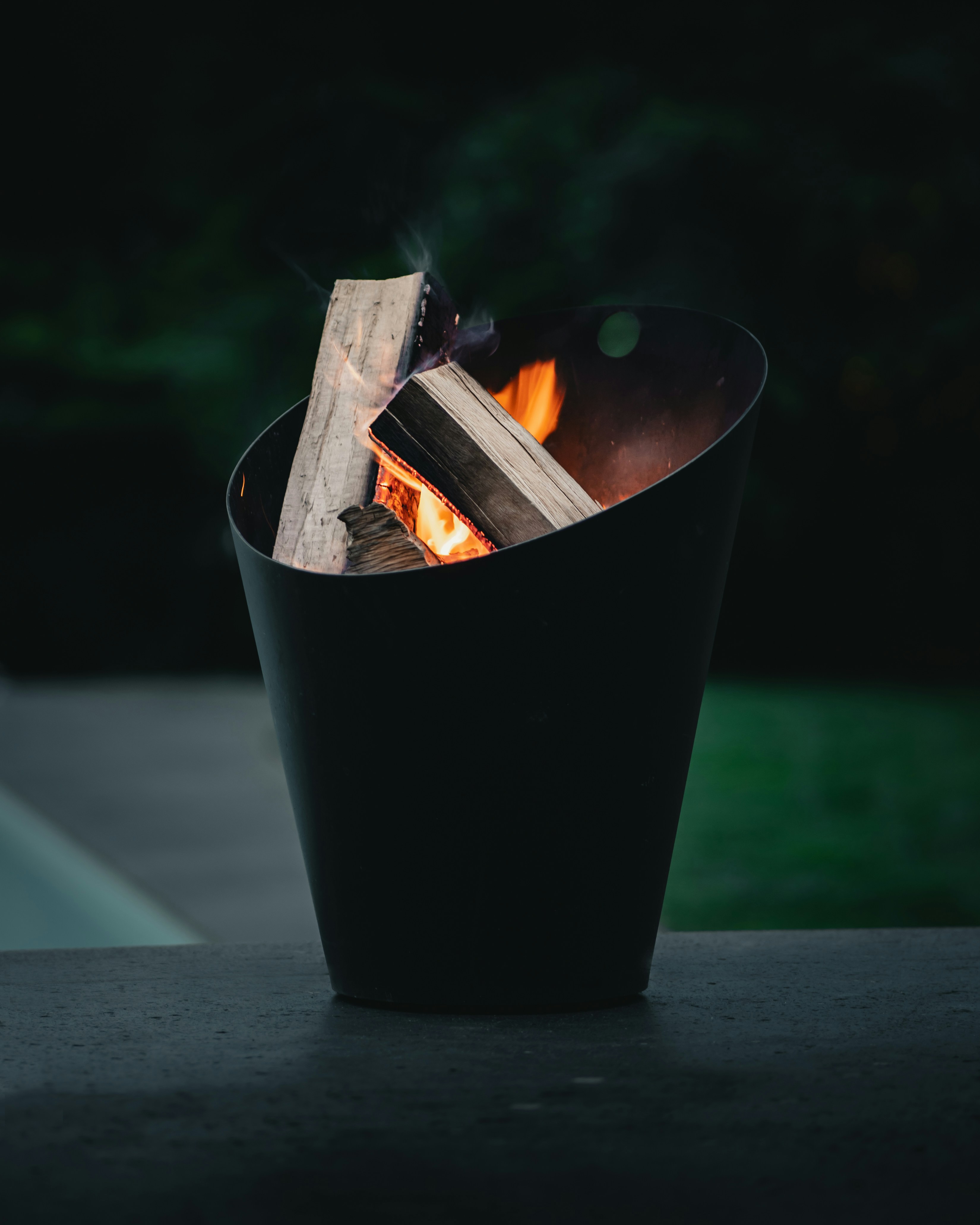Ember Vessel: Quiet Fire in a Minimalist Night Cup
