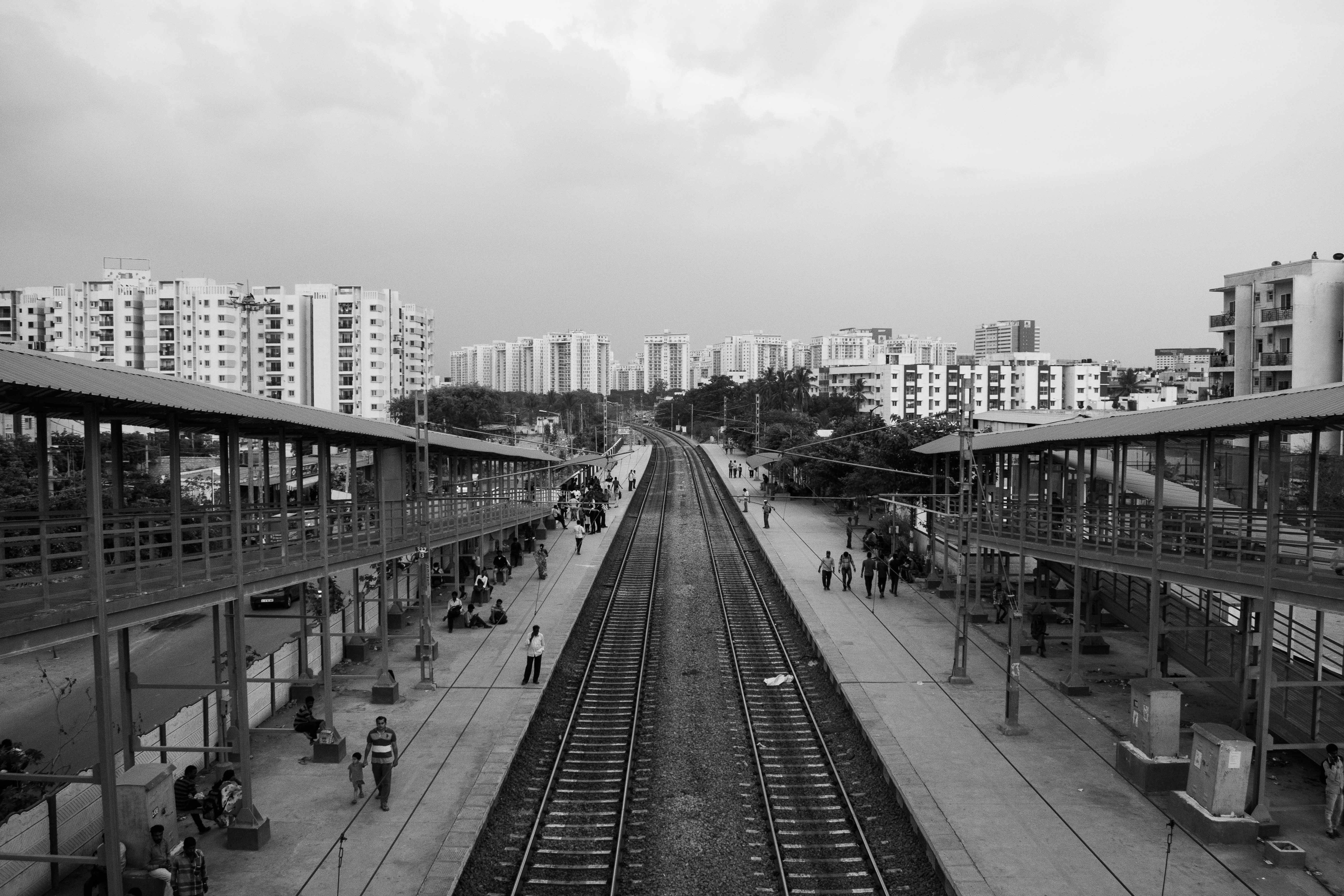 Convergence on the City Platform: Rails Reaching the Horizon