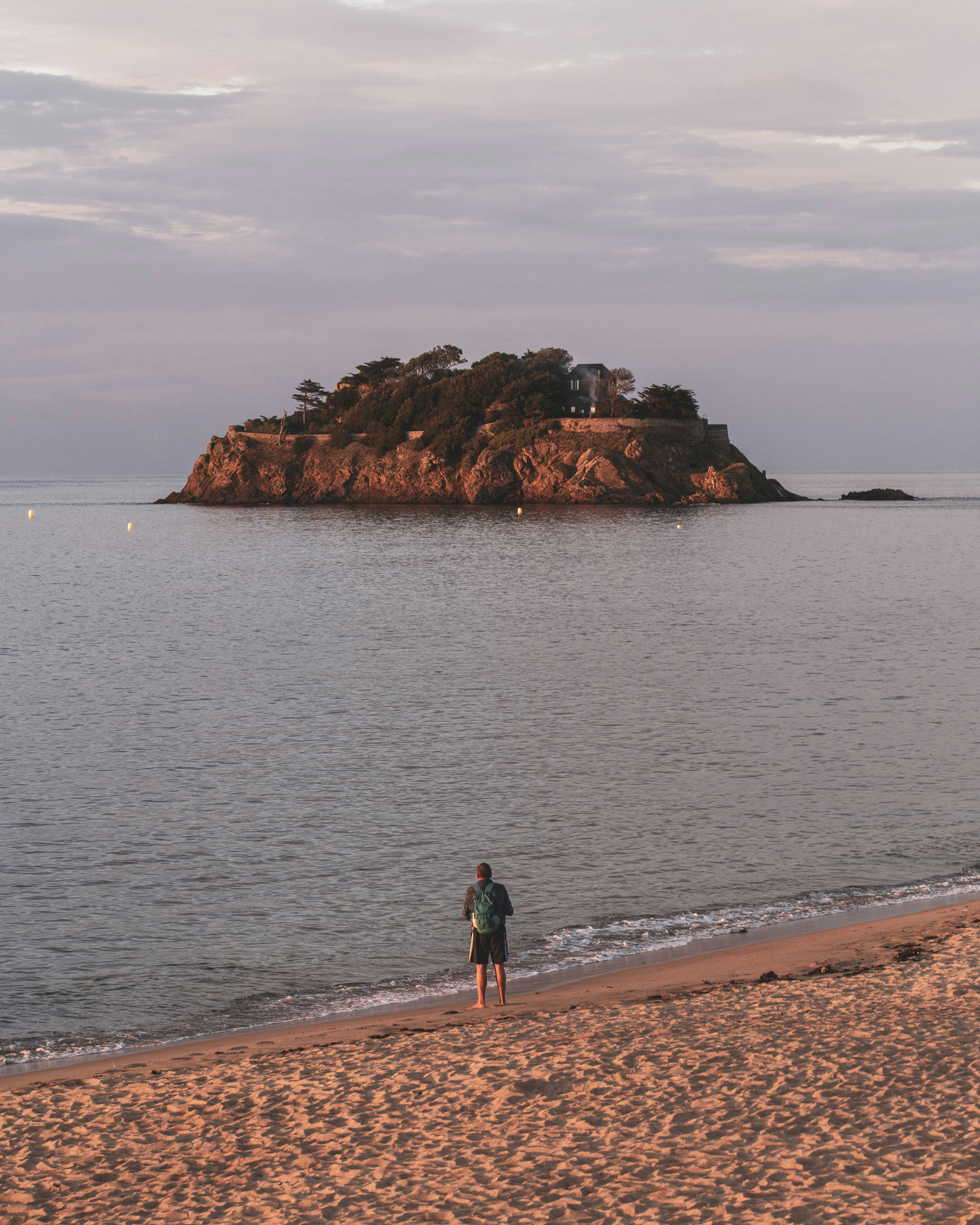 Isolated Island Resonance at Dusk