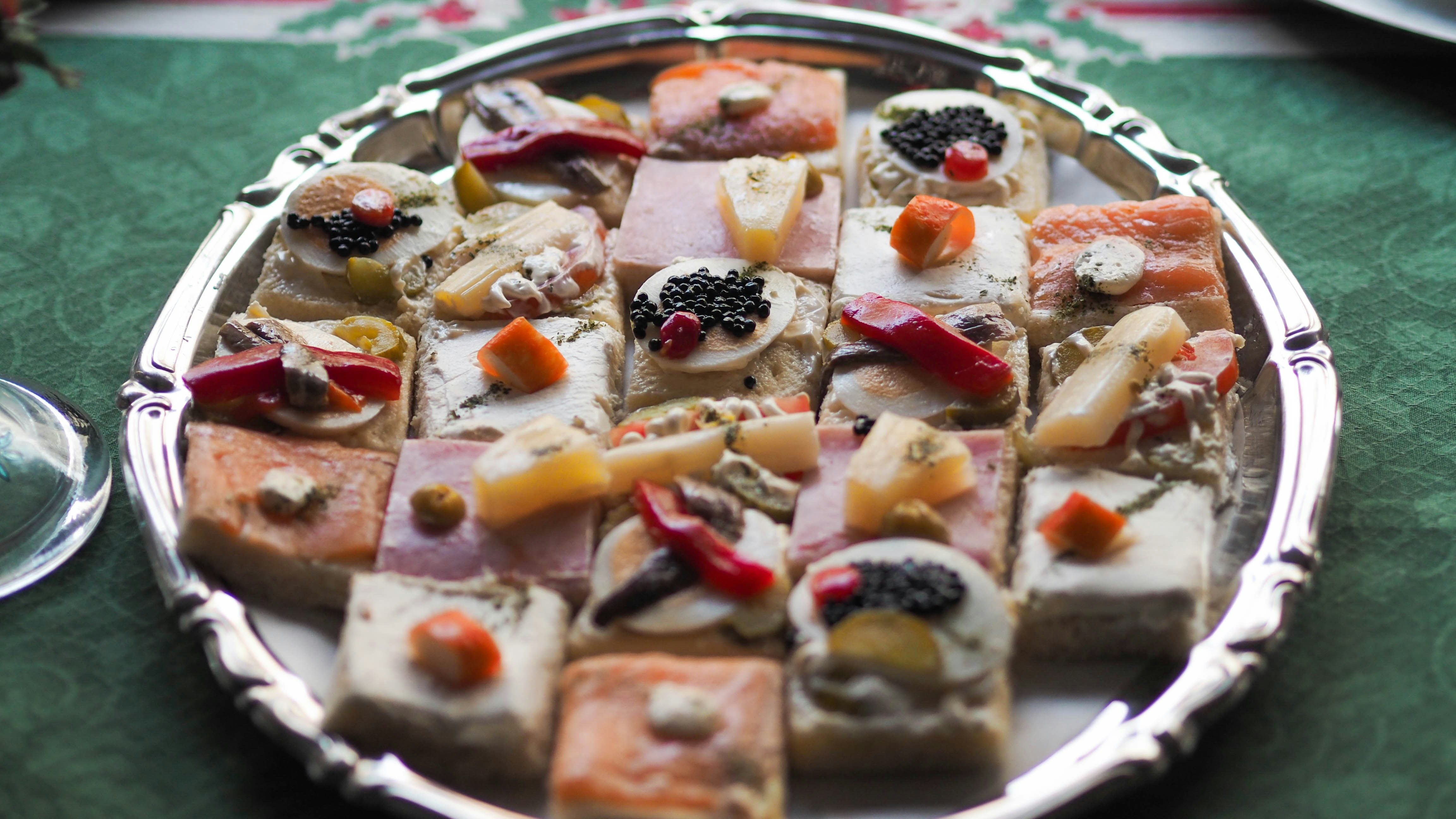 Checkerboard Confections: A Tray of Assorted Sweet Squares