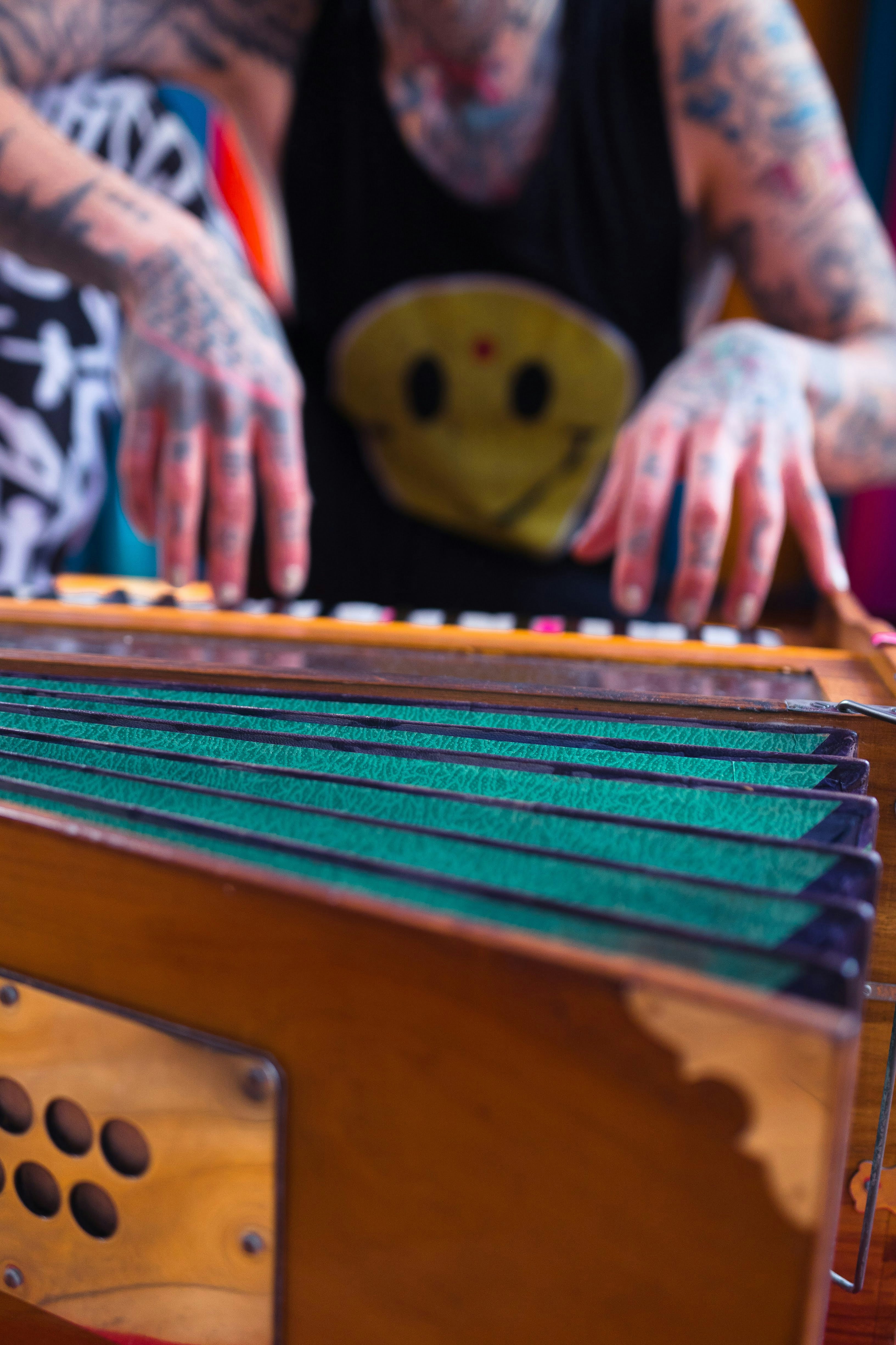 Hands Over the Keys: A Tattooed Player at the Oaken Harp