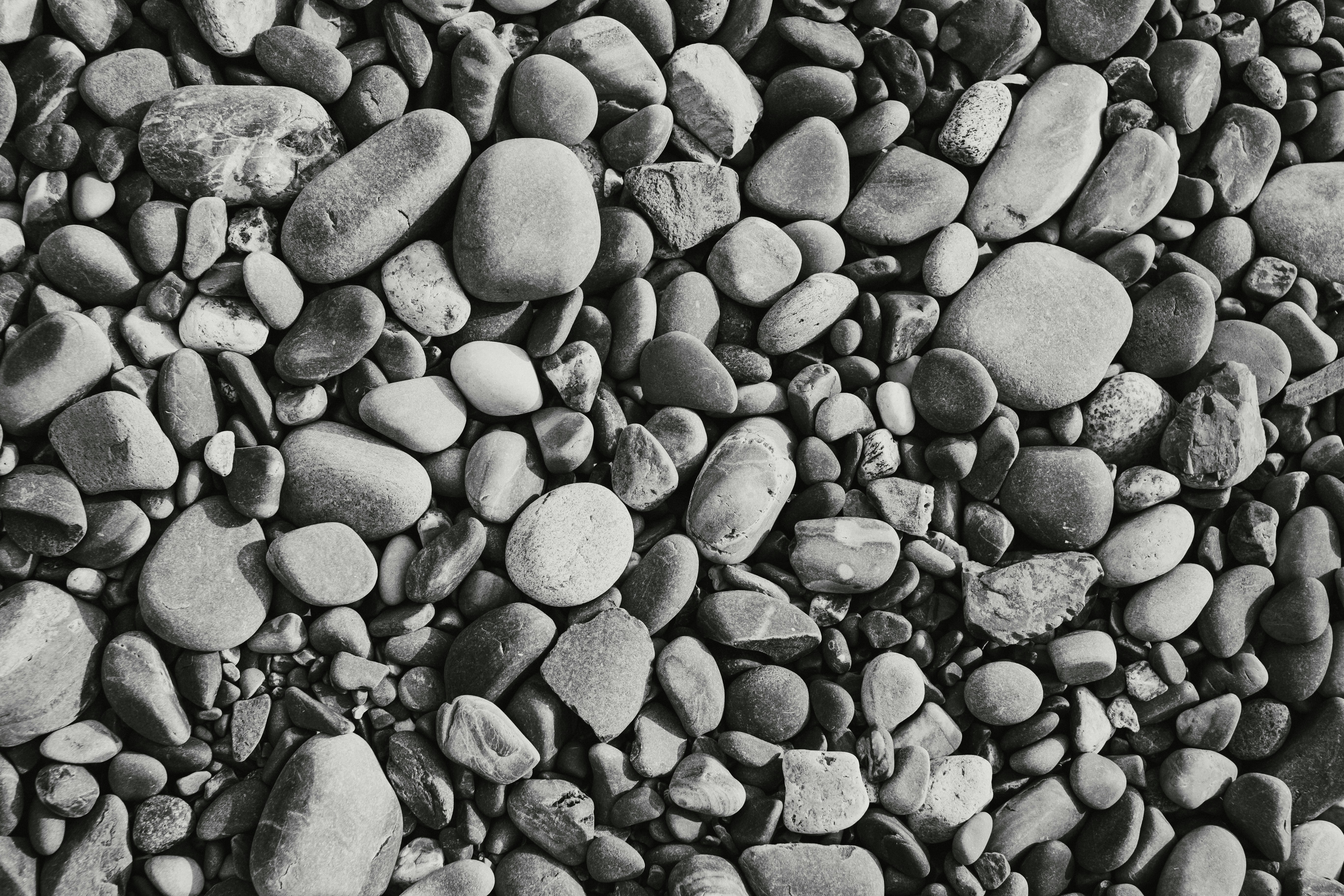 Gray and white stones on gray and white stones photo – Free Grey Image ...