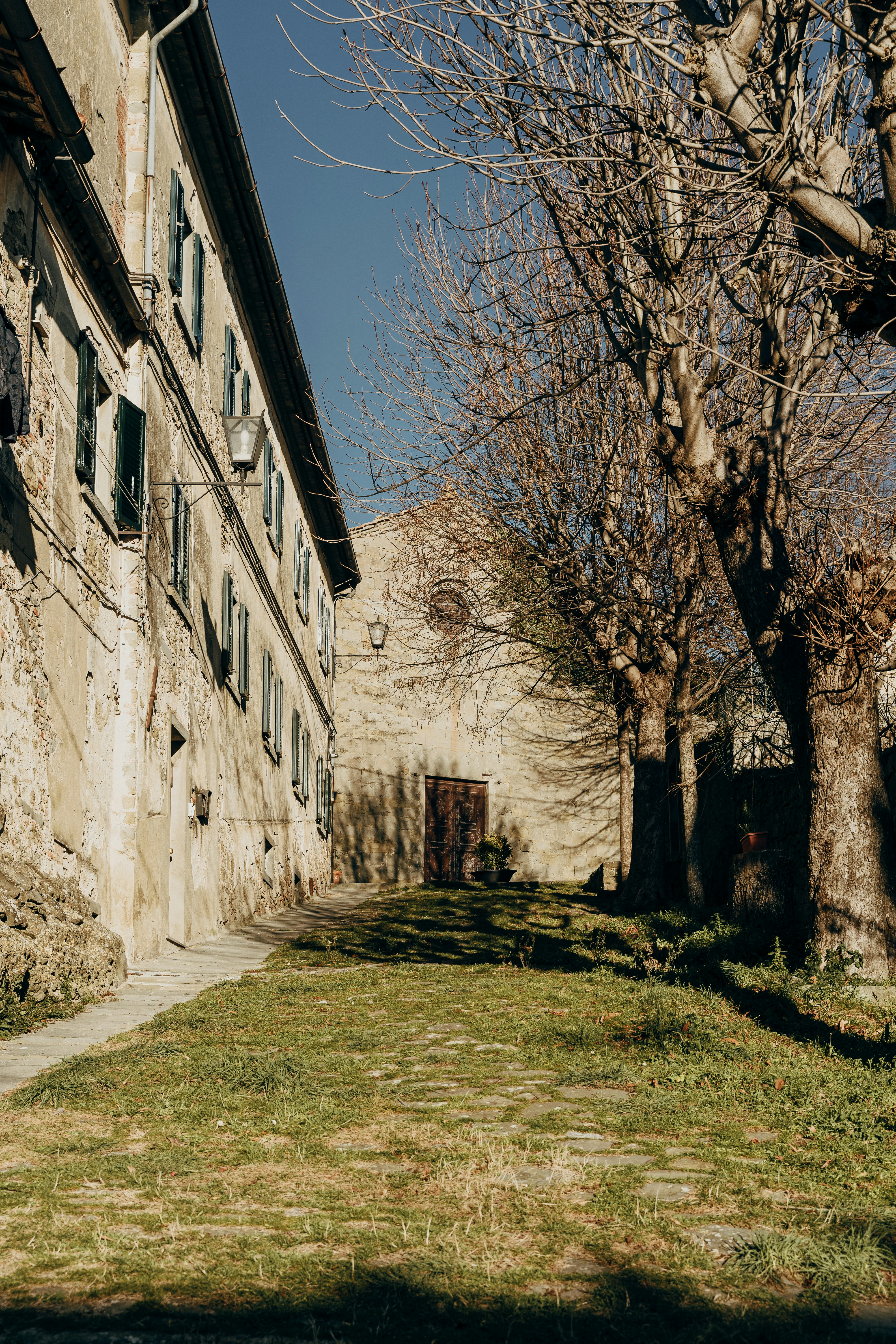 A pretty view of Cortona, Tuscany, Italy