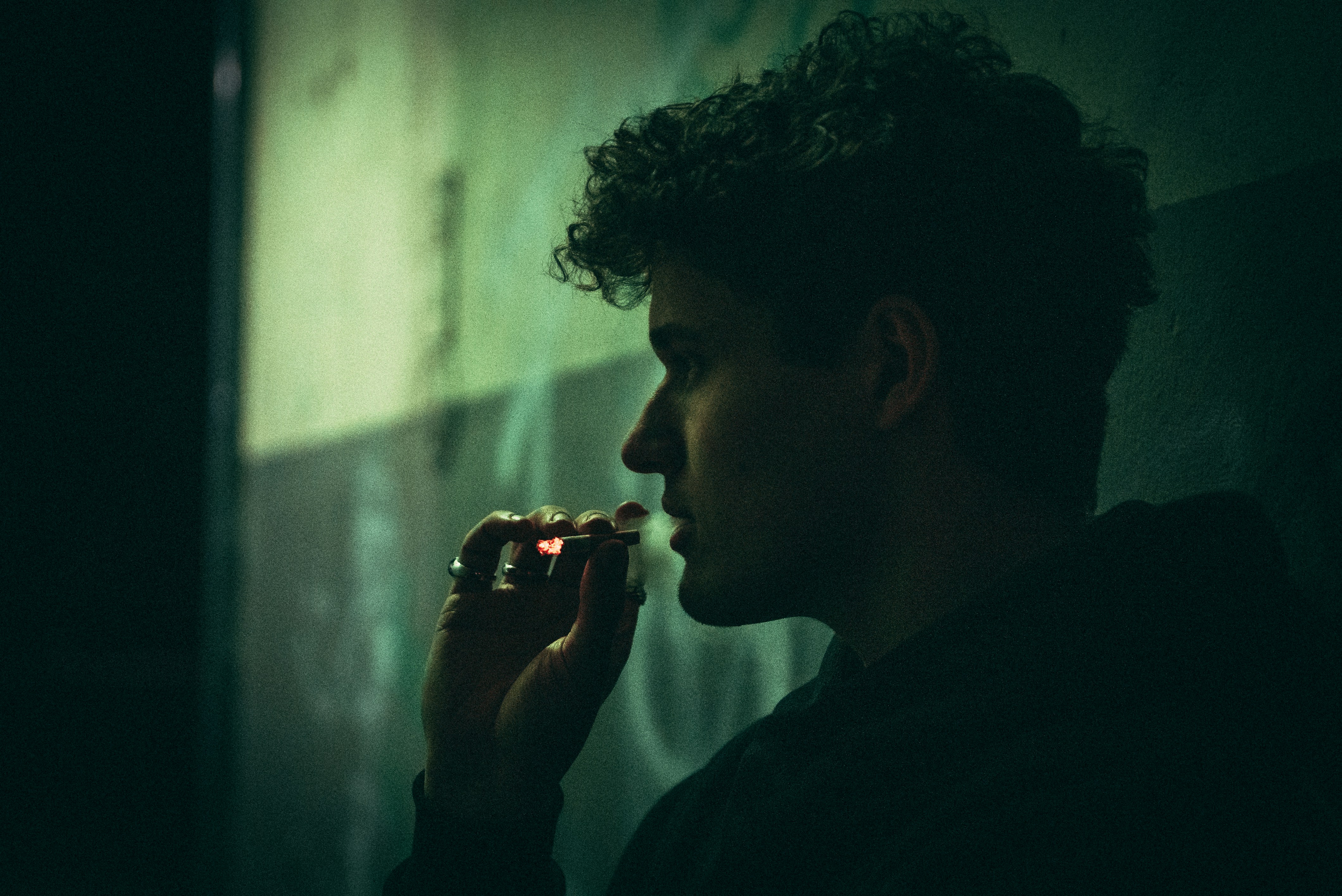 Pensive Moments in Low Light