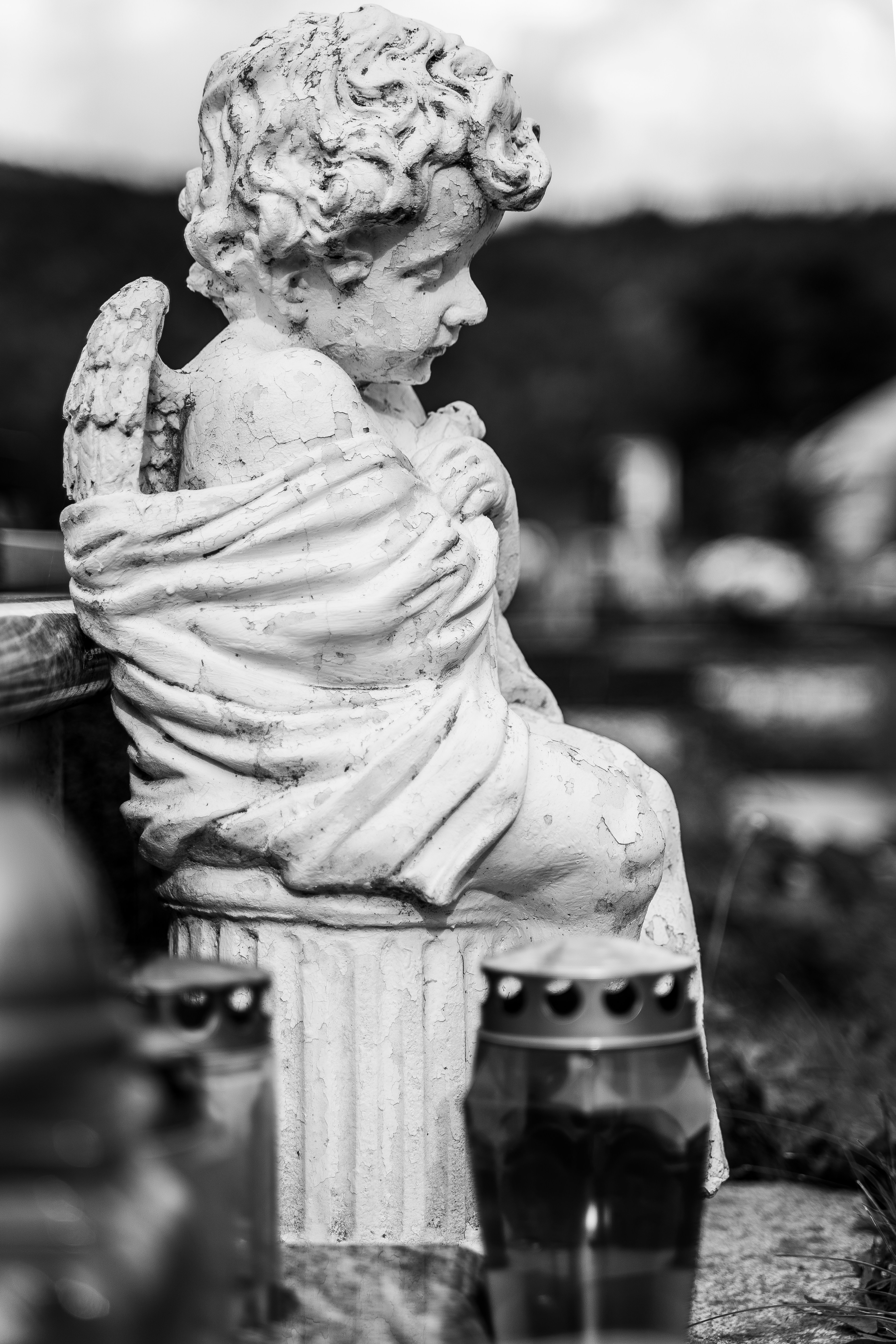 Angel Statue Photography