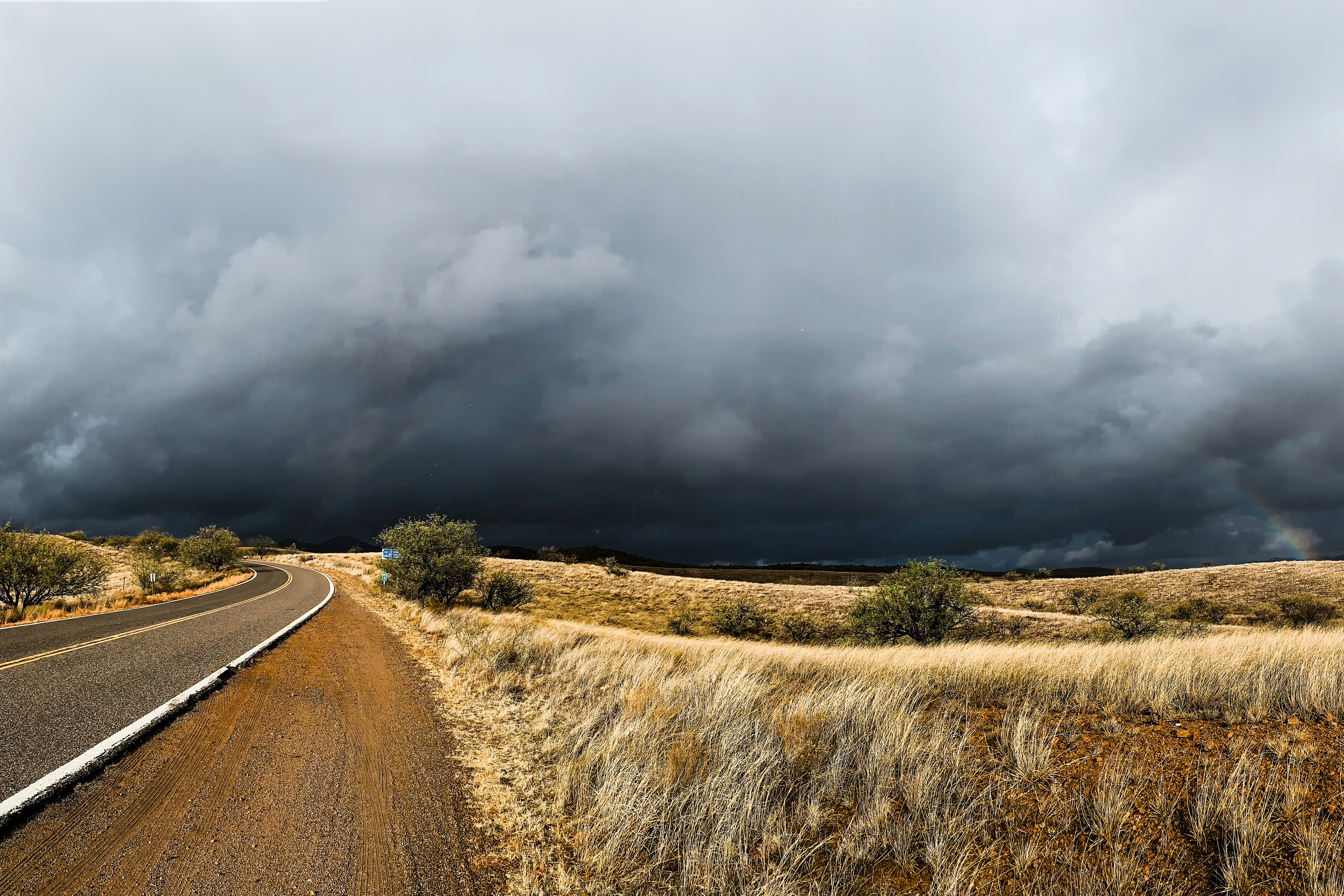 Road to the Storm: A Quiet Descent Toward a Dark Sky