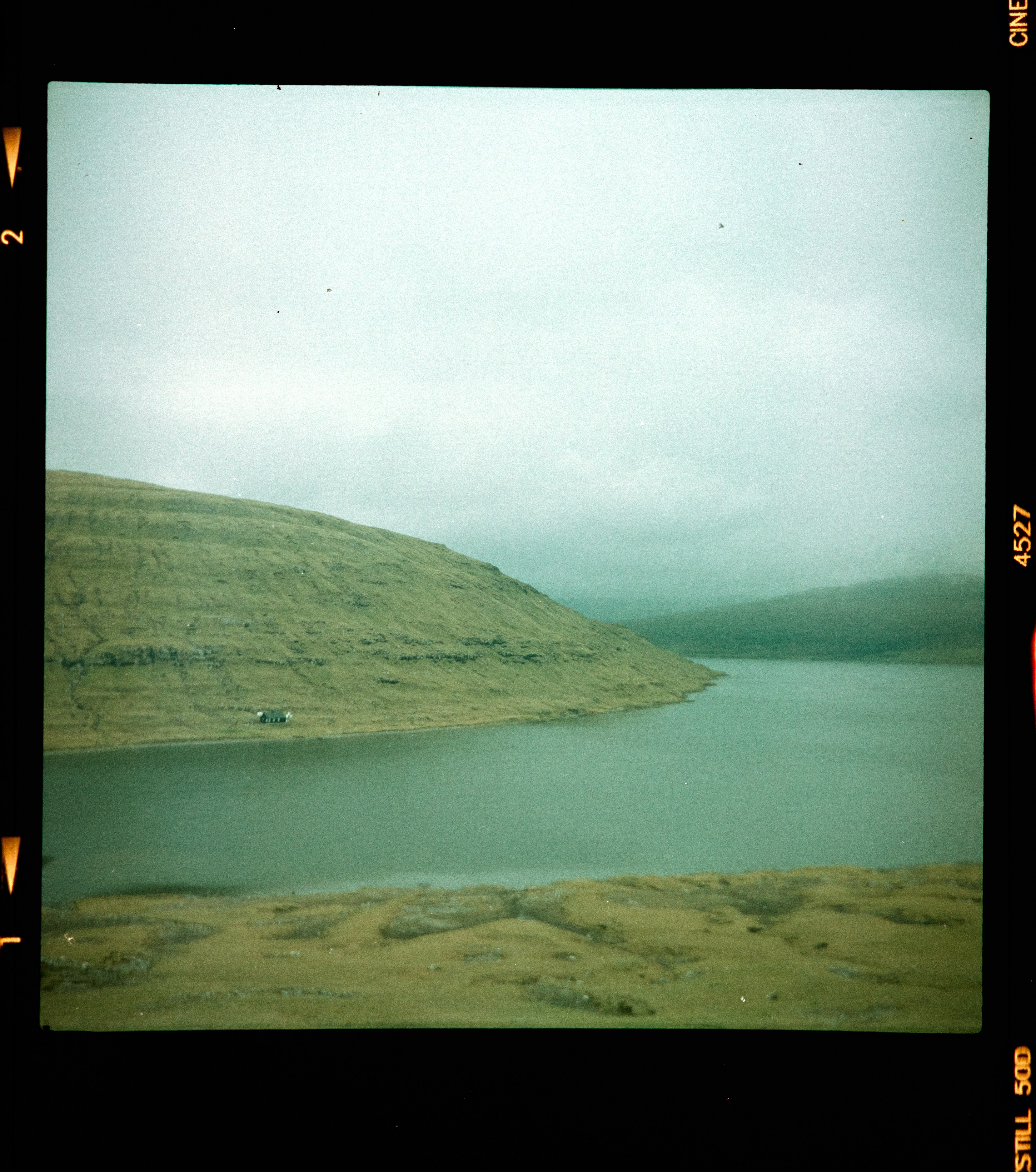 Lone Hut at the Edge of a Quiet Fjord