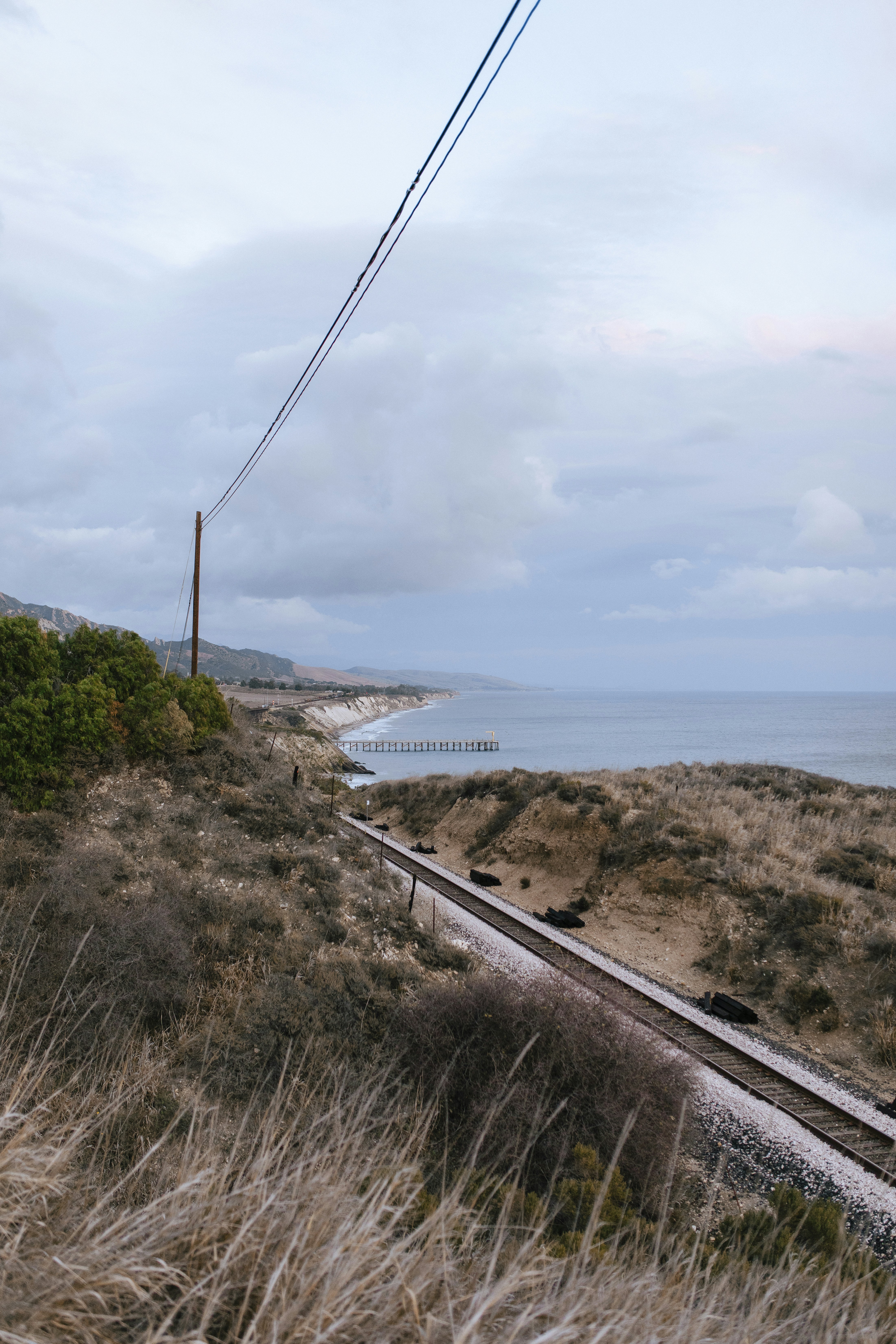 Seaward Tracks: Dunes, Rails, and a Quiet Horizon