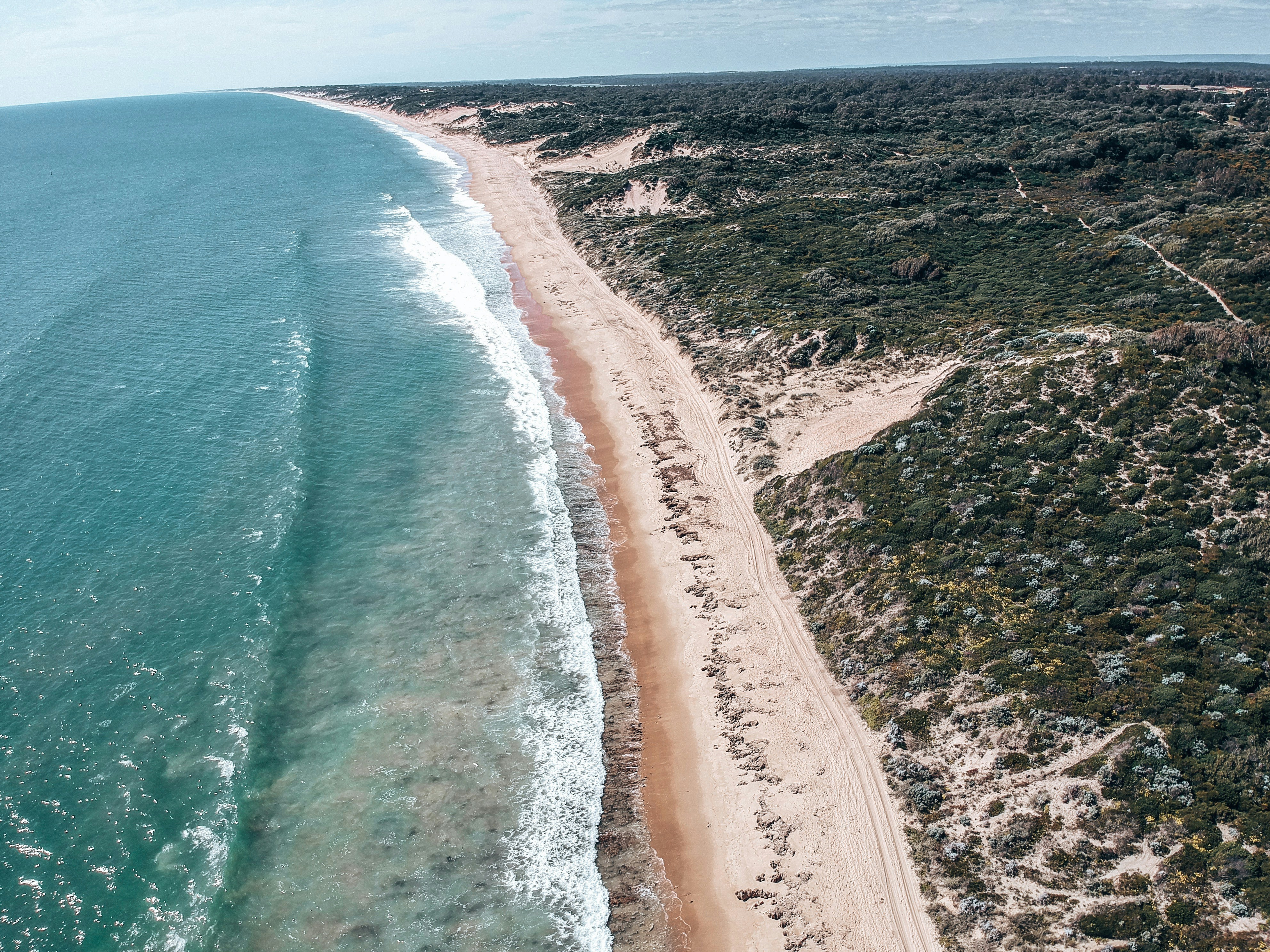 Aerial view of beach during daytime photo – Free Binningup Image on ...