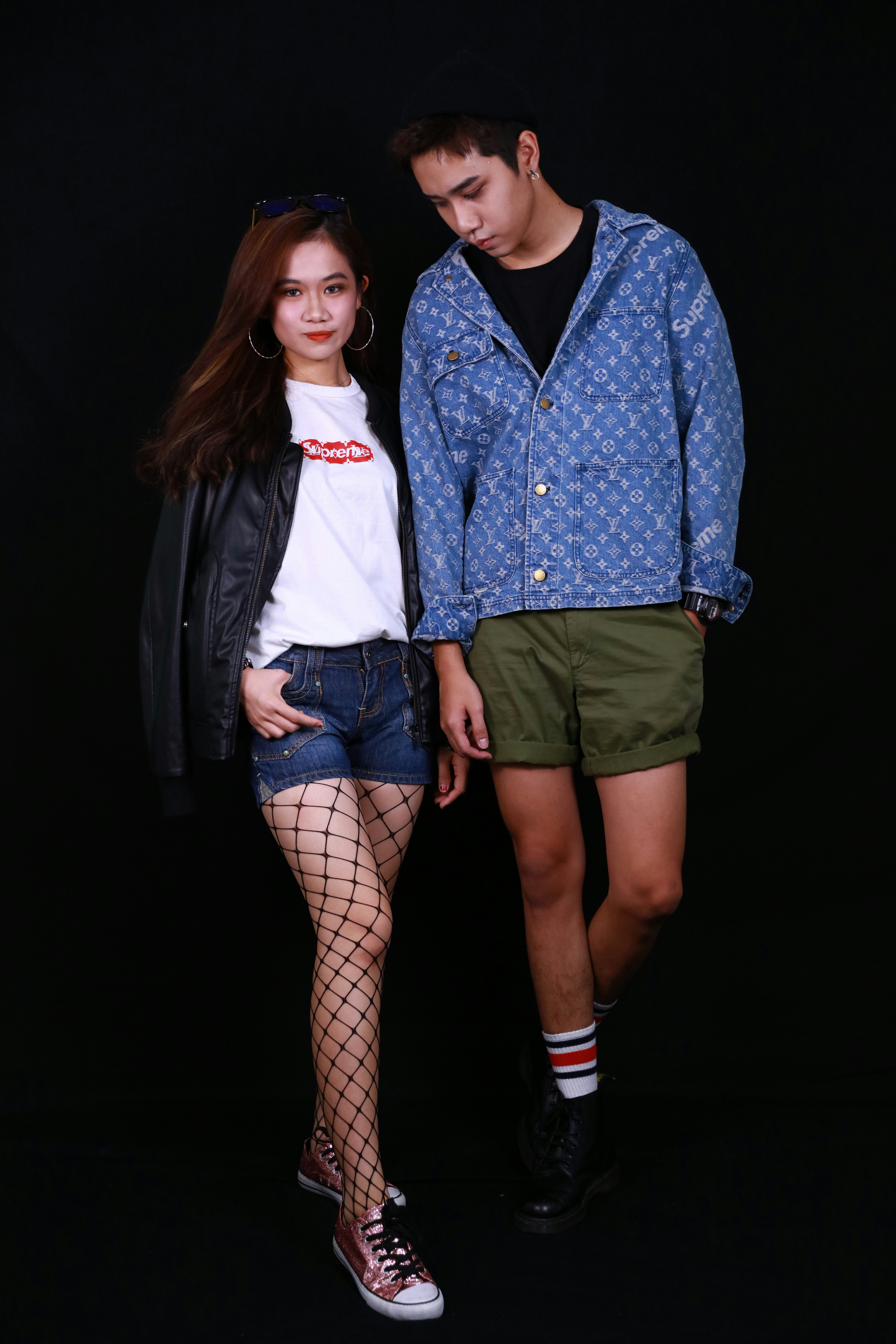 Contrast and Confidence: A Streetwear Portrait