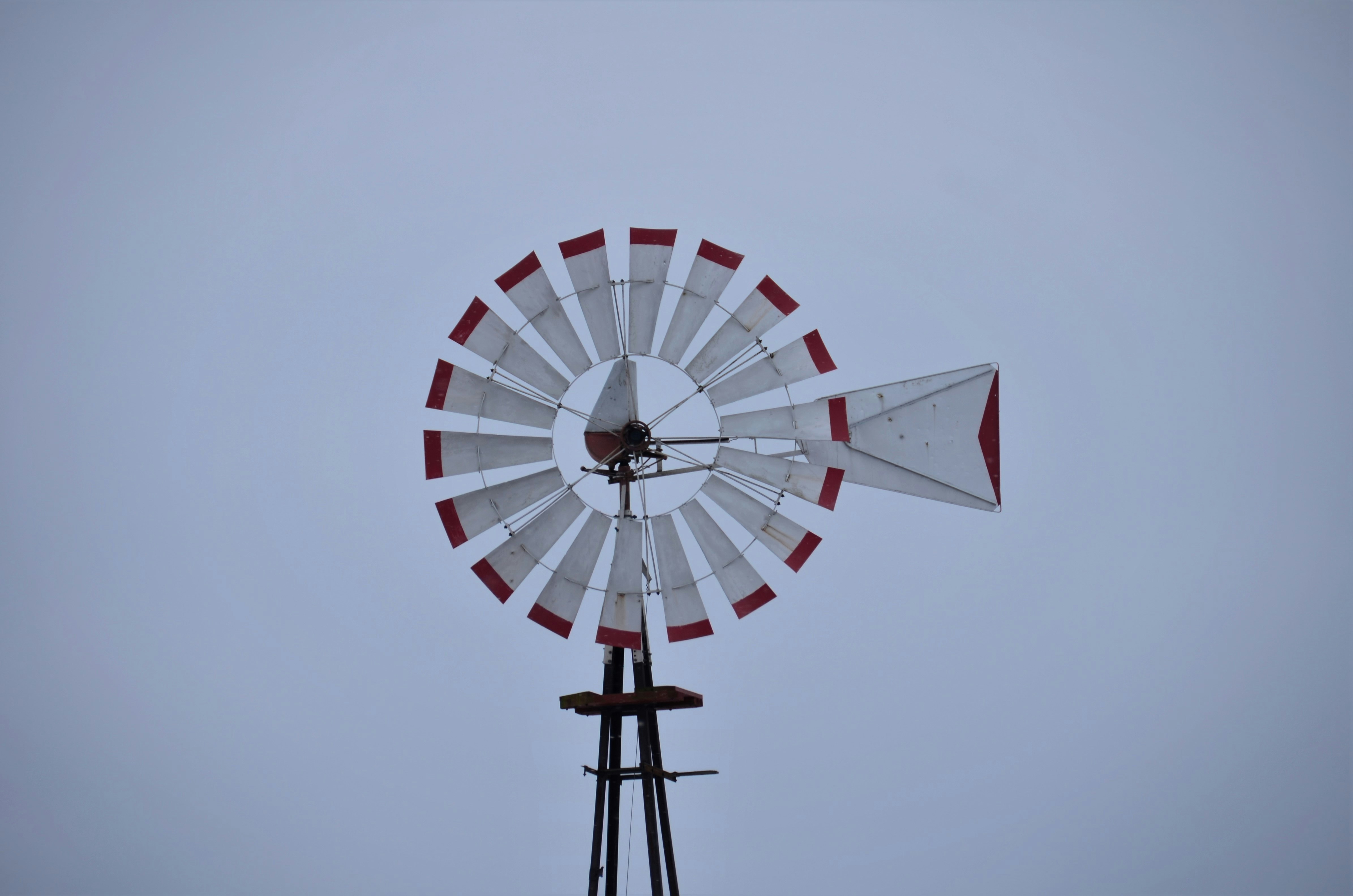 Wind-Swept Prominence: A Windmill Crowned by Evening Sky