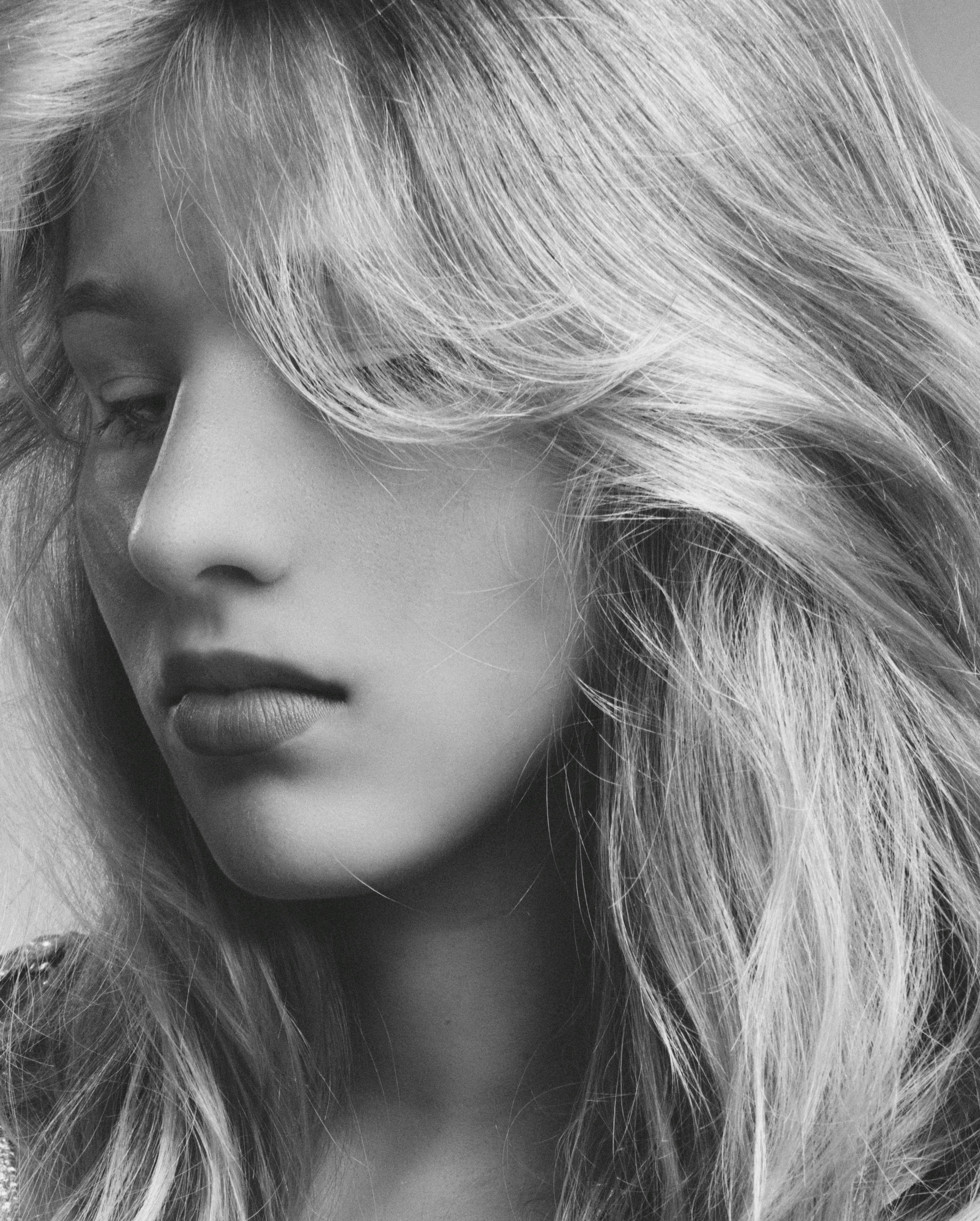 Woman with blonde hair in grayscale photography photo – Free Grey Image ...