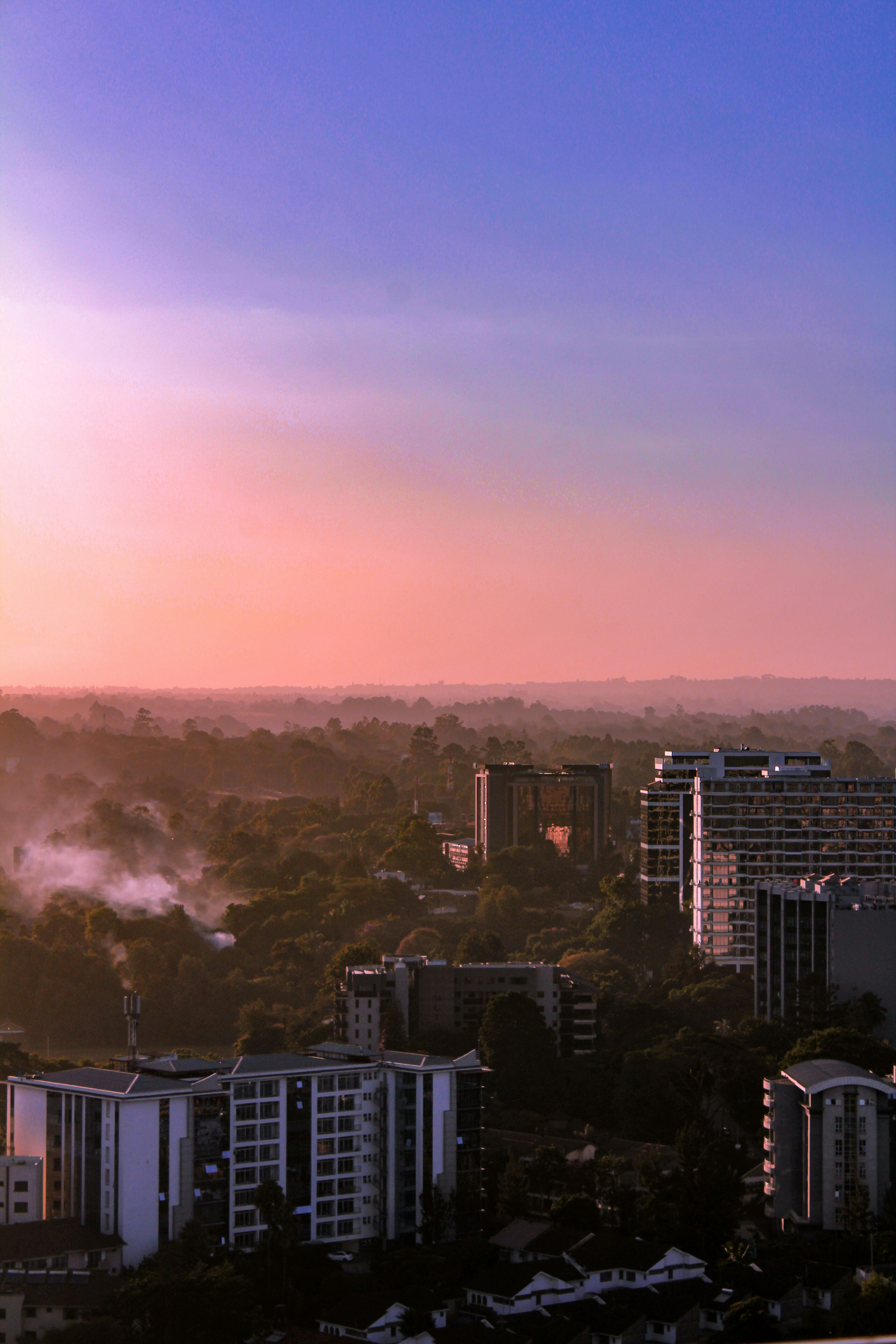Urban Serenity at Dusk