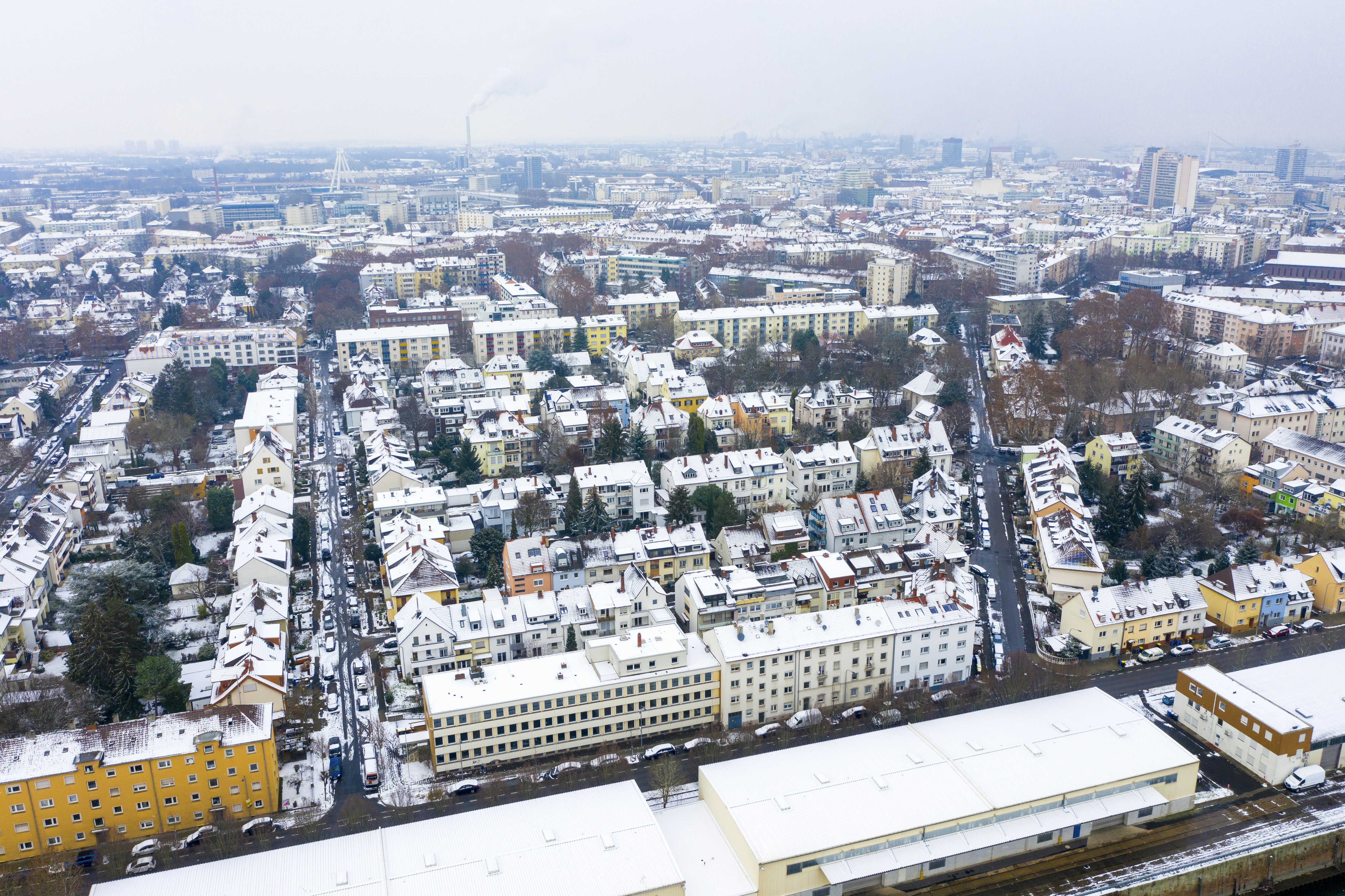 aerial view of city buildings during daytime