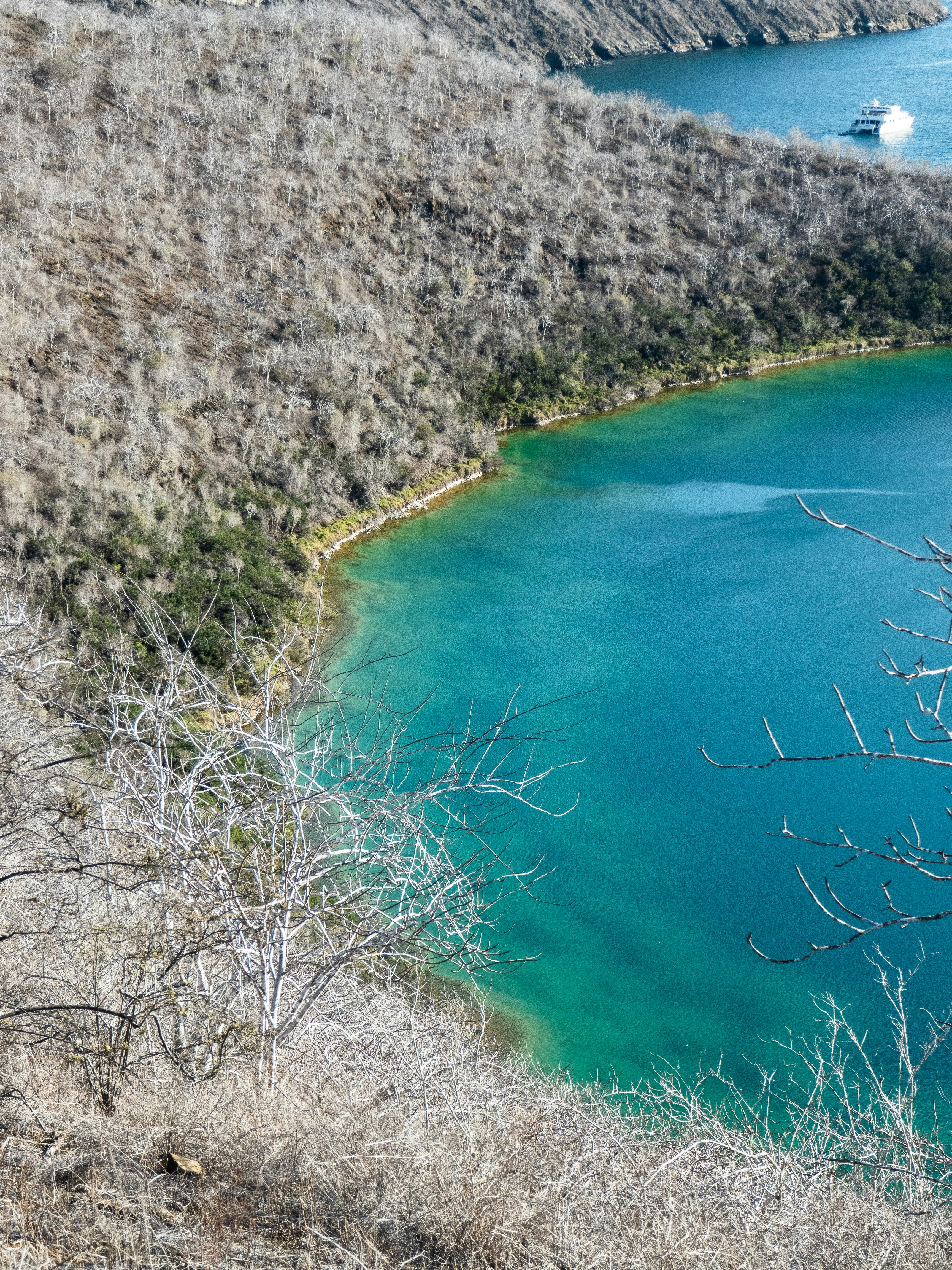 Emerald Waters Embraced by Arid Landscapes
