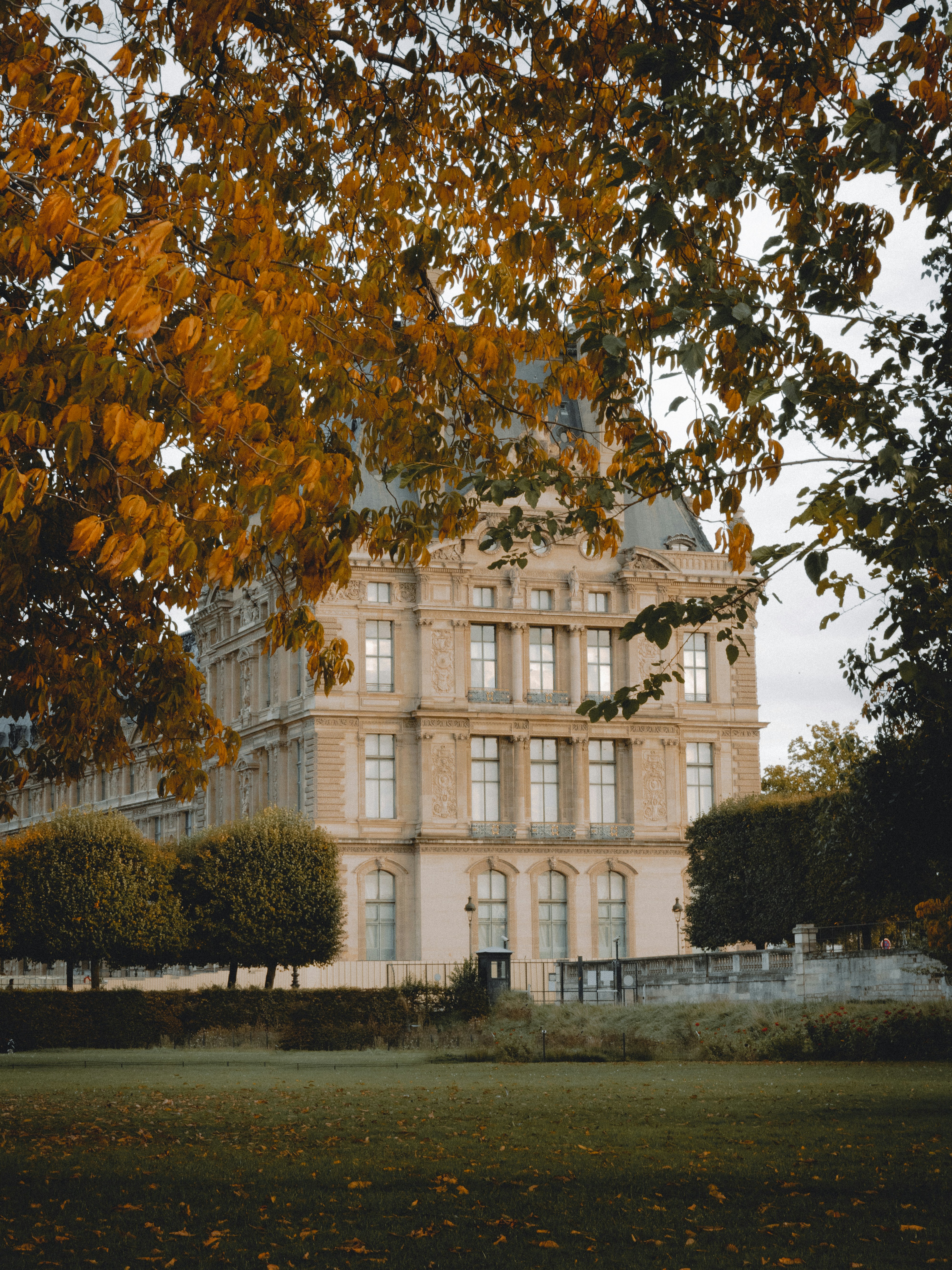 Amber Canopy Over a Neo-Renaissance Manor