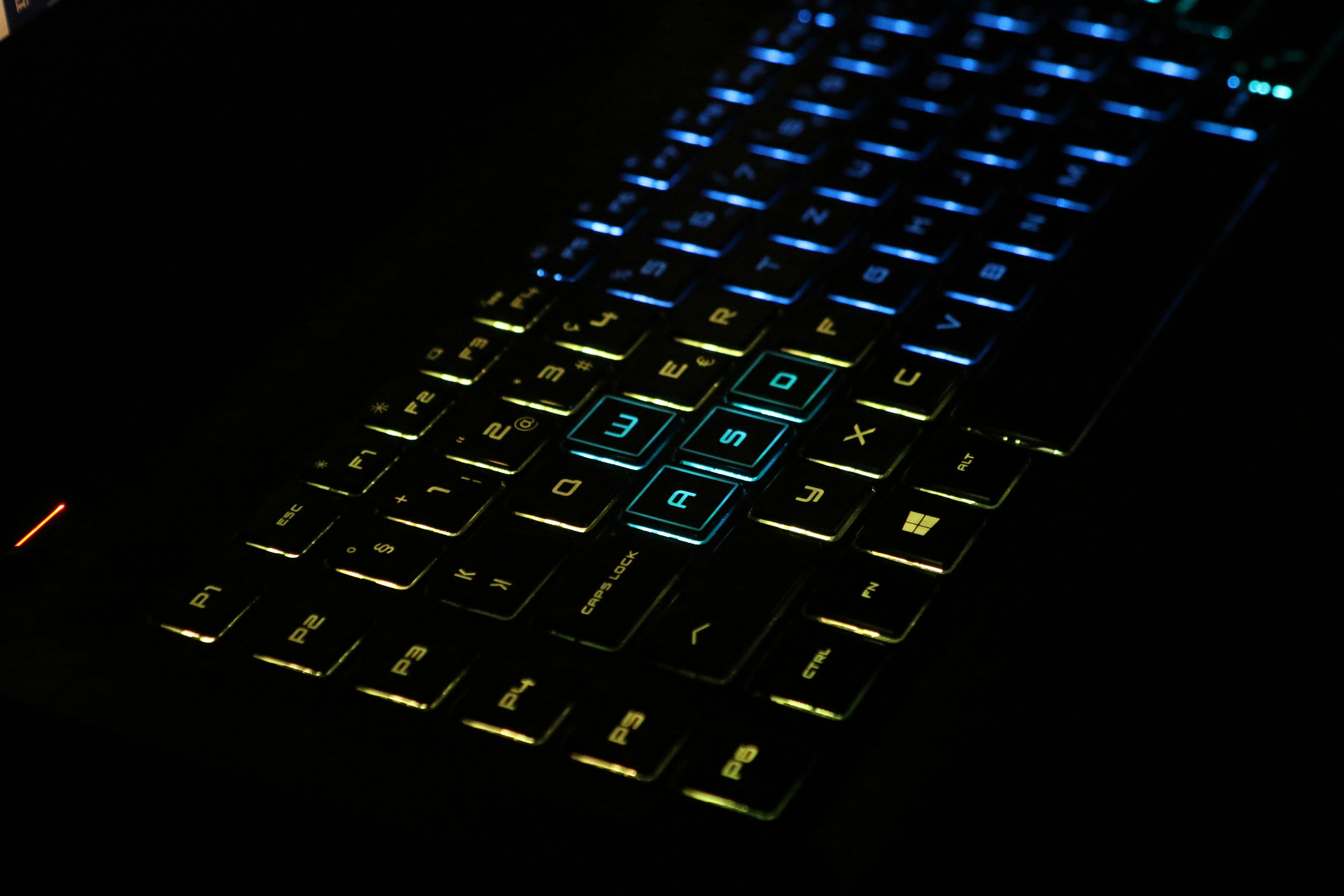 Black and blue computer keyboard photo – Free Black Image on Unsplash