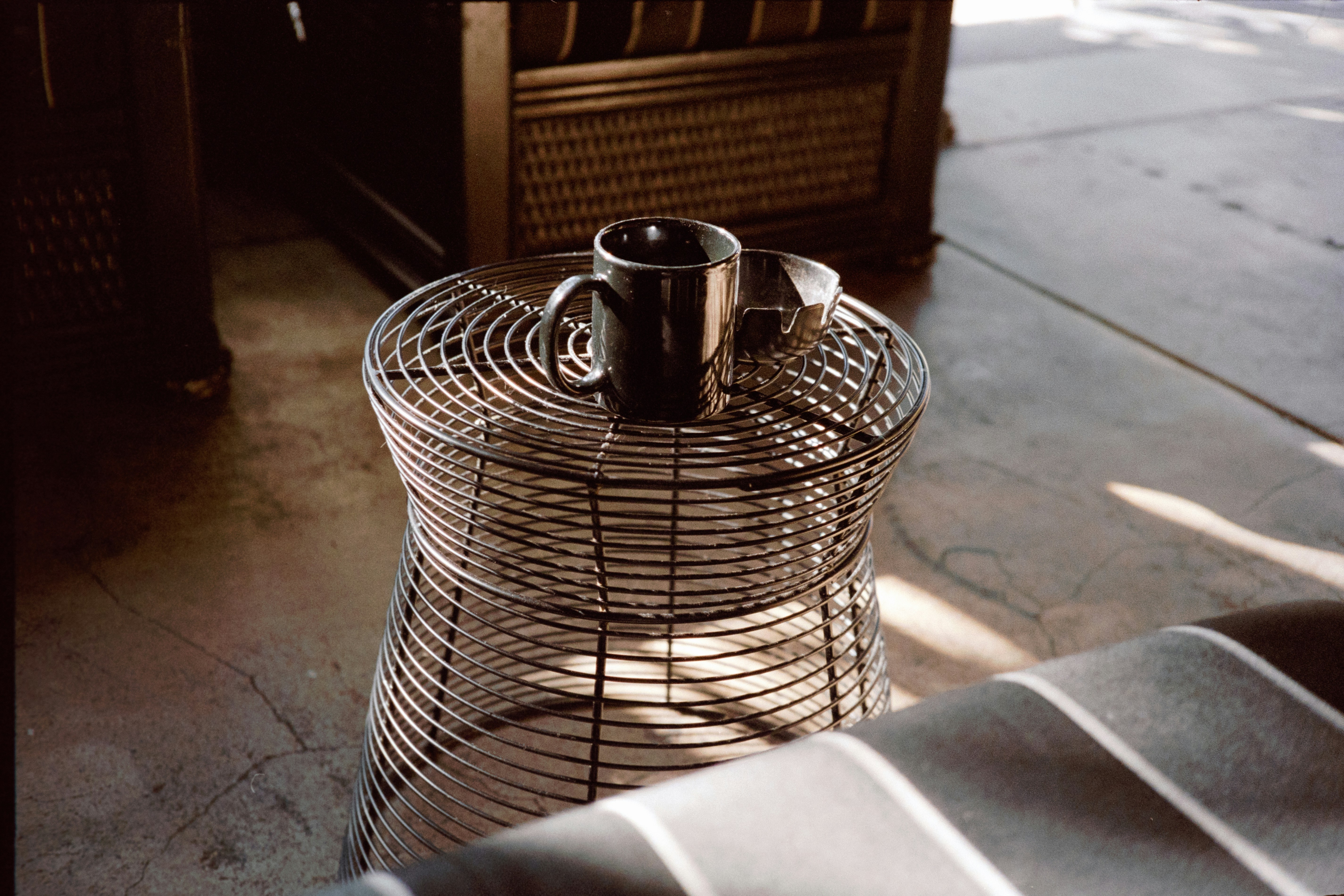 Shot on the outdoor patio of the Hollander Hotel in St. Pete. Used a Canon AF35ML, shooting Kodak Ultramax 400. Scanned with a DSLR (Canon 6D, 100mm macro) and converted with Negative Lab Pro.