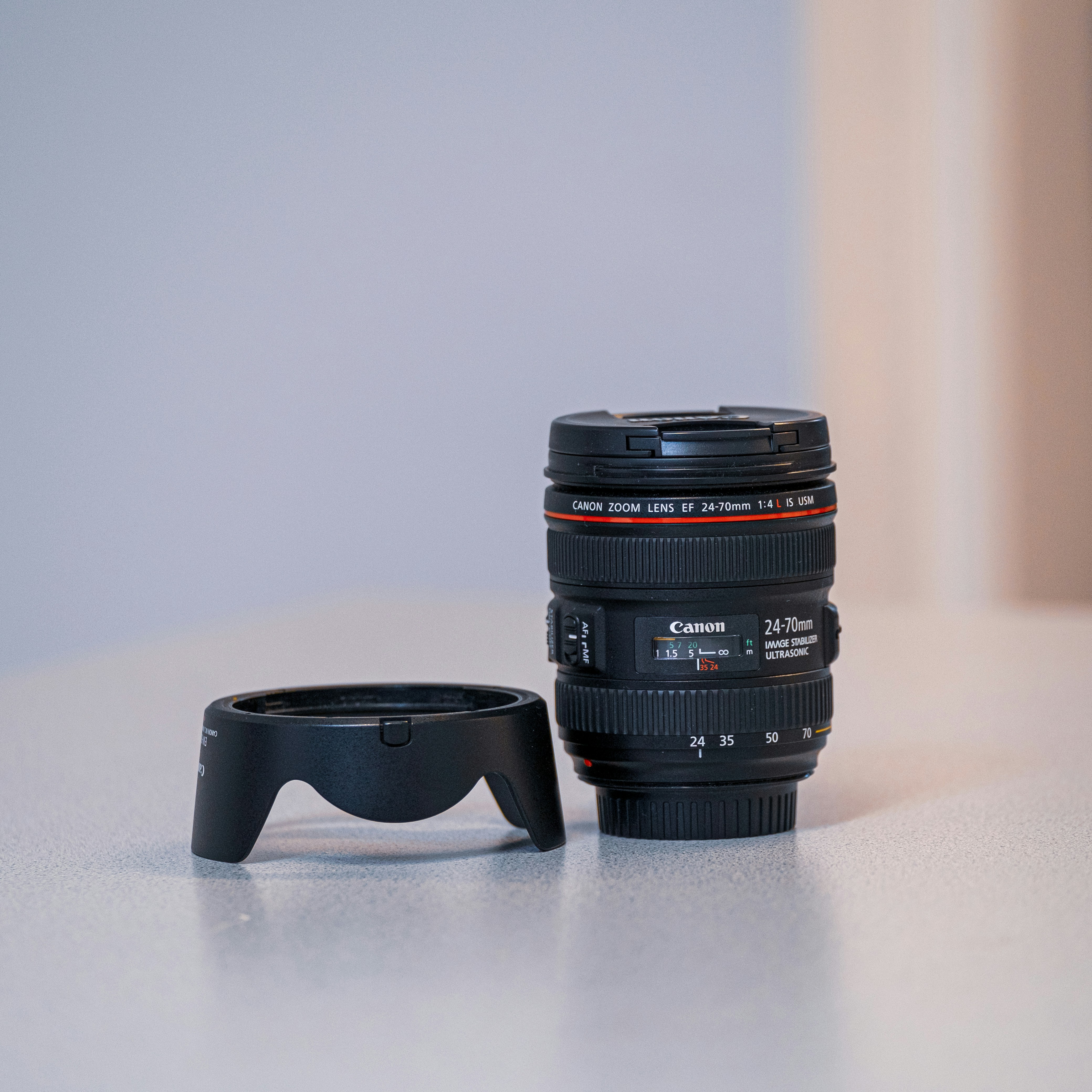 Black dslr camera lens on white table photo – Free Lense Image on Unsplash