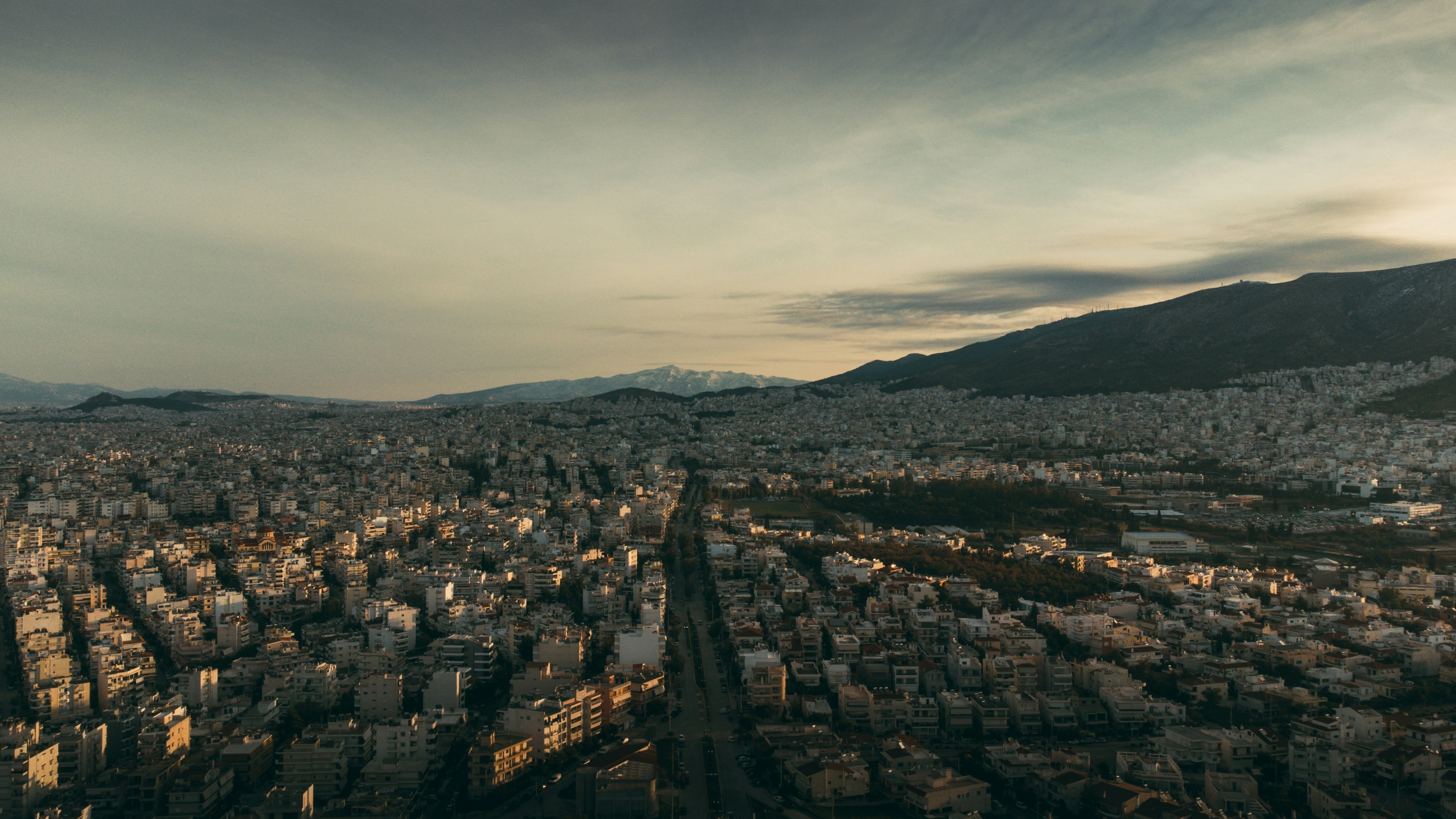 Aerial view of city buildings during daytime photo – Free Alimos Image ...