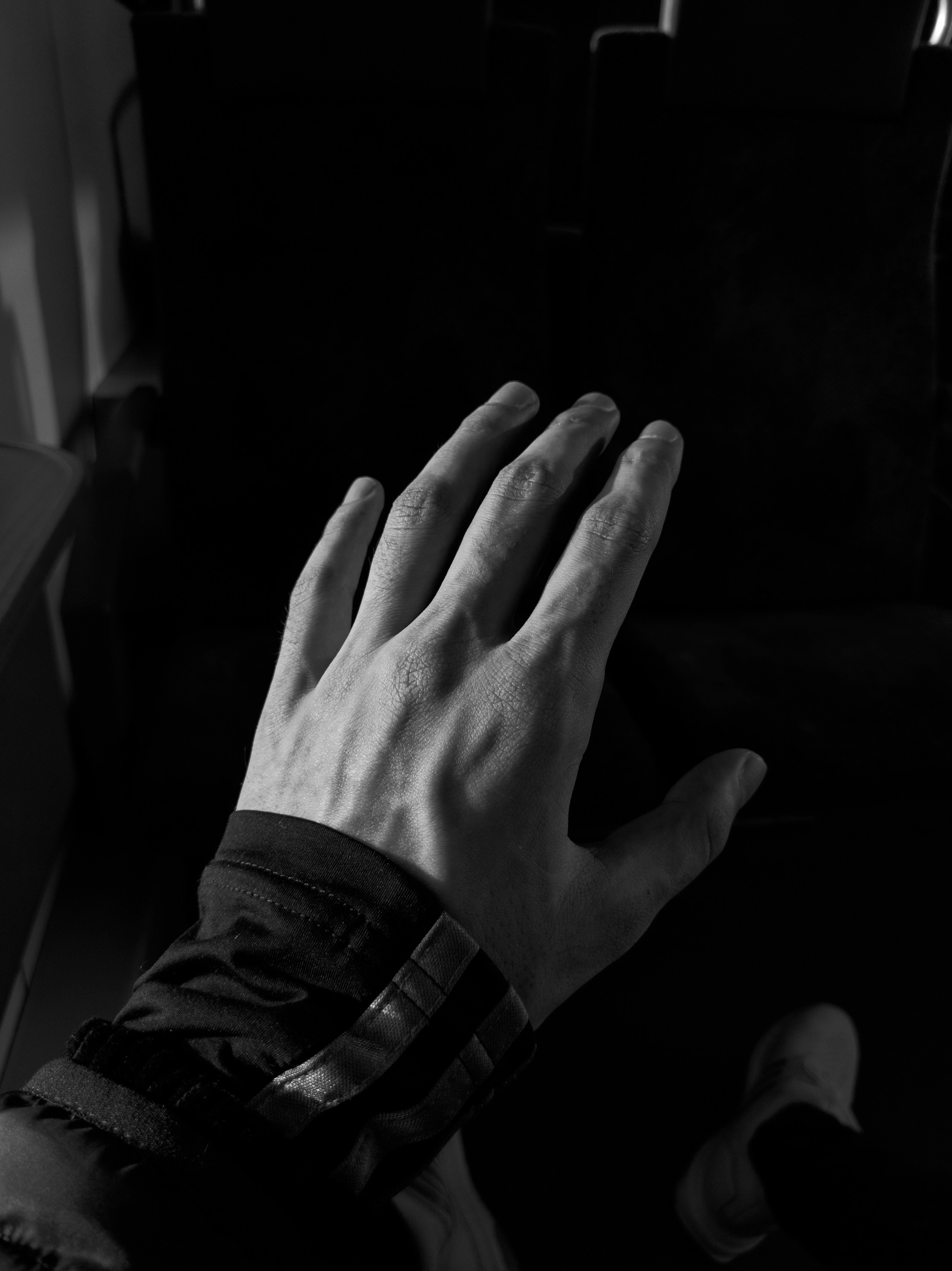 Grayscale photo of persons left hand photo – Free Grey Image on Unsplash